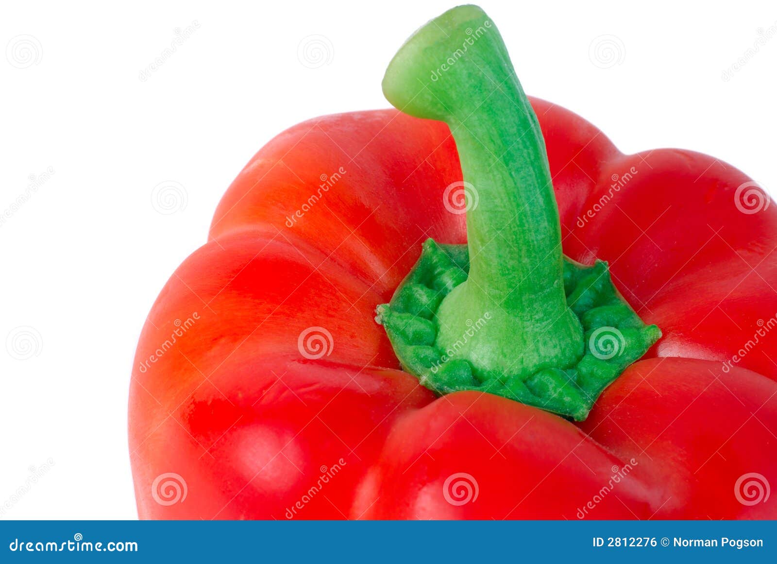 Red Pepper Macro stock photo. Image of pepper, horizontal - 2812276