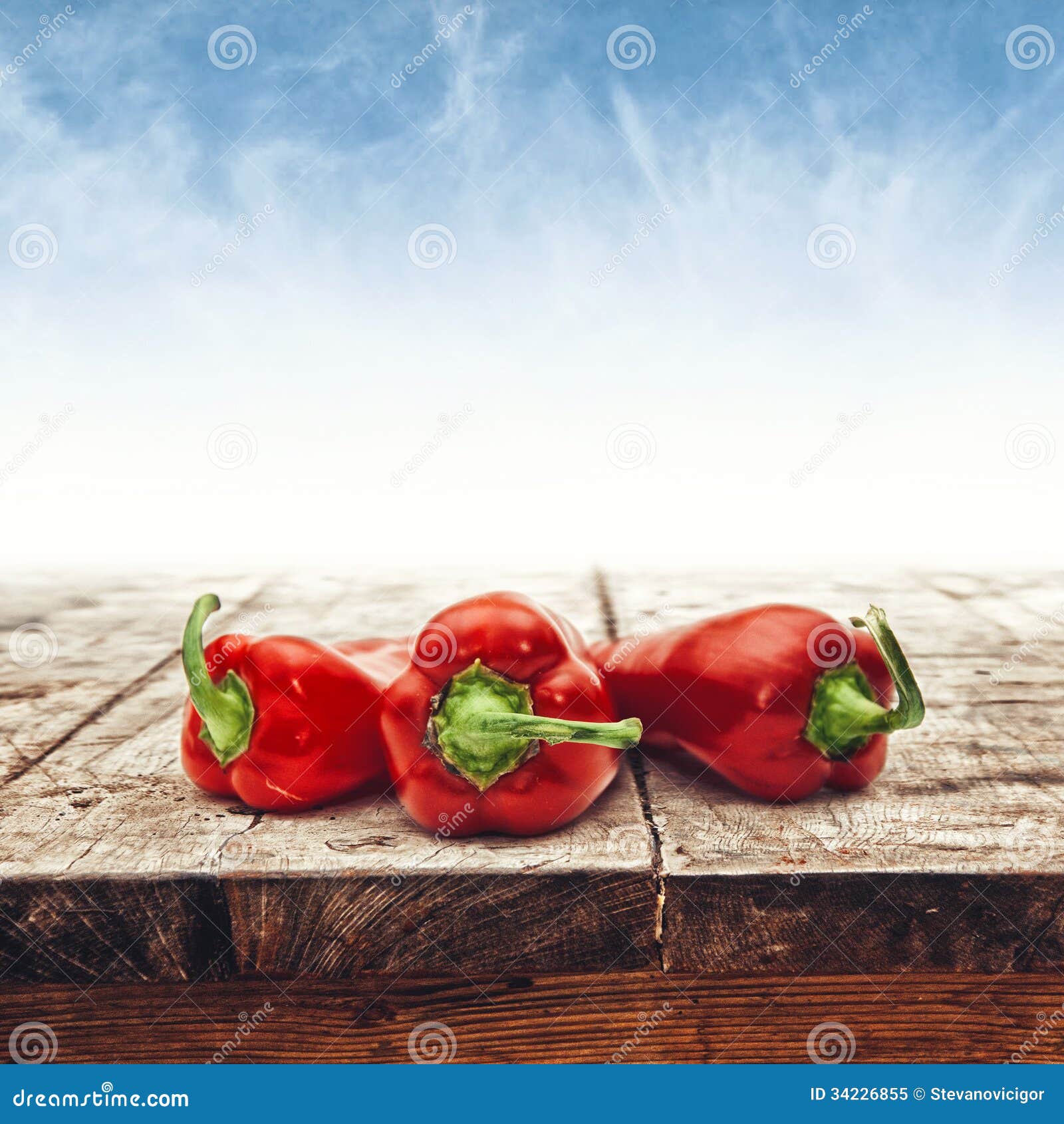 Red pepper stock image. Image of vintage, agriculture - 34226855