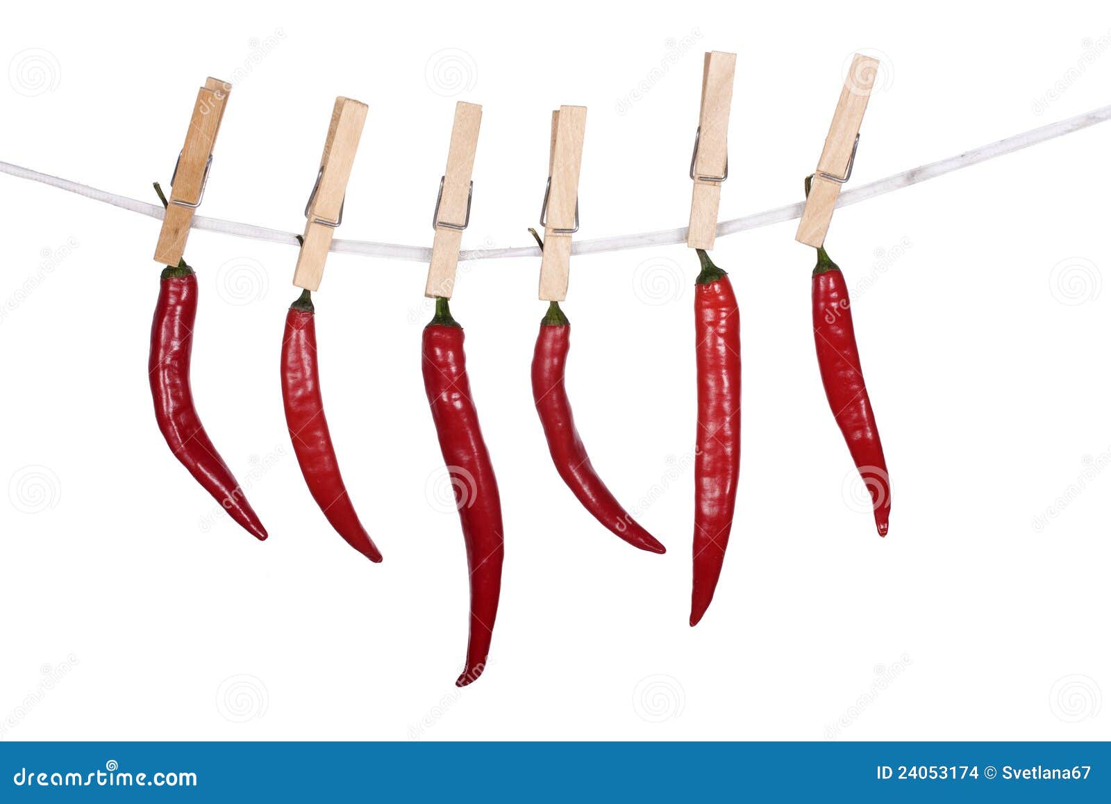 Red Peppers Hanging on a Rope Stock Photo - Image of pepper, fire: 24053174