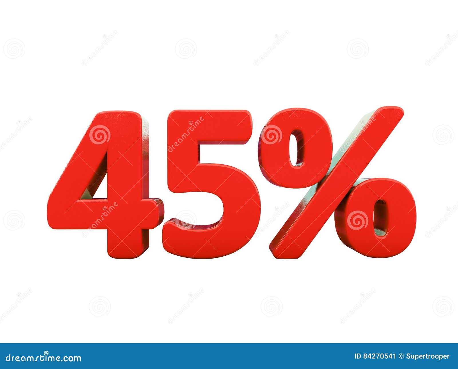 Red Percent Sign Isolated stock illustration. Illustration of numeral ...