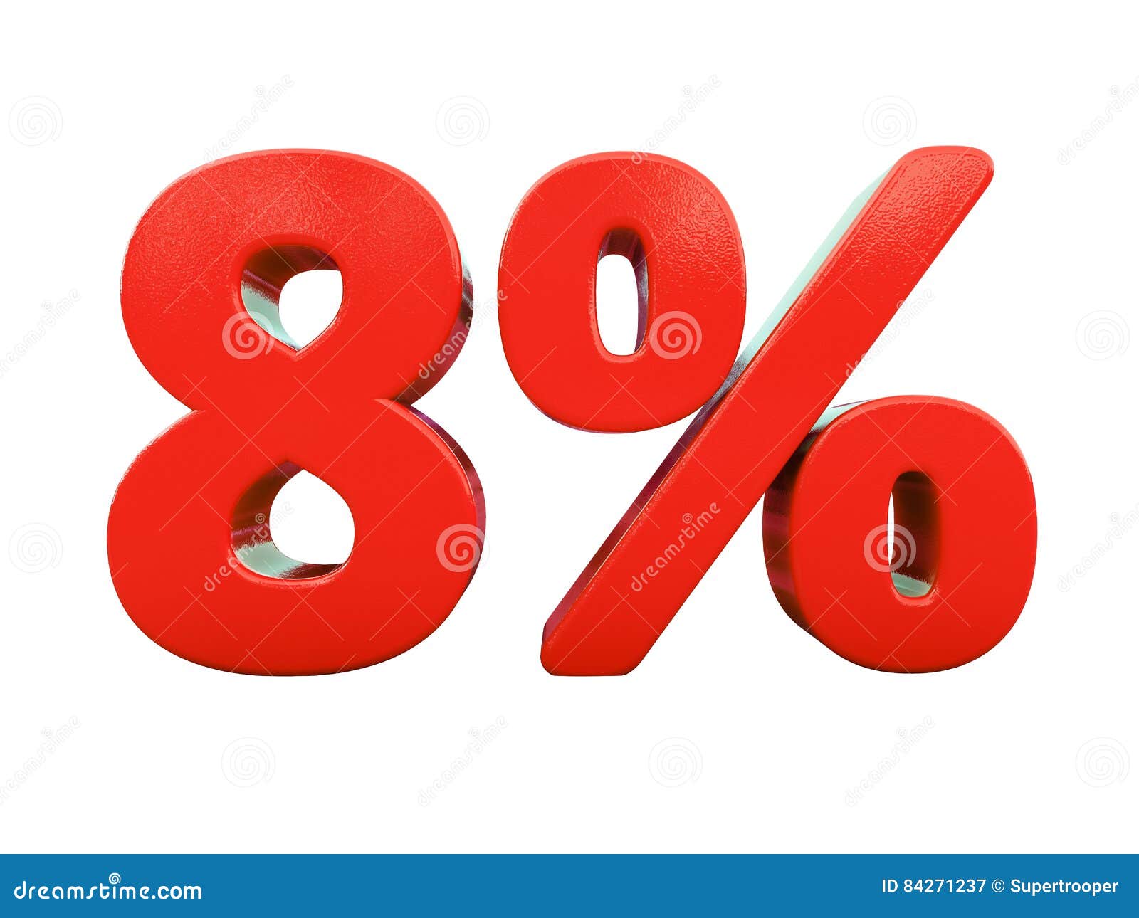 Red Percent Sign Isolated stock image. Image of percent - 84271237