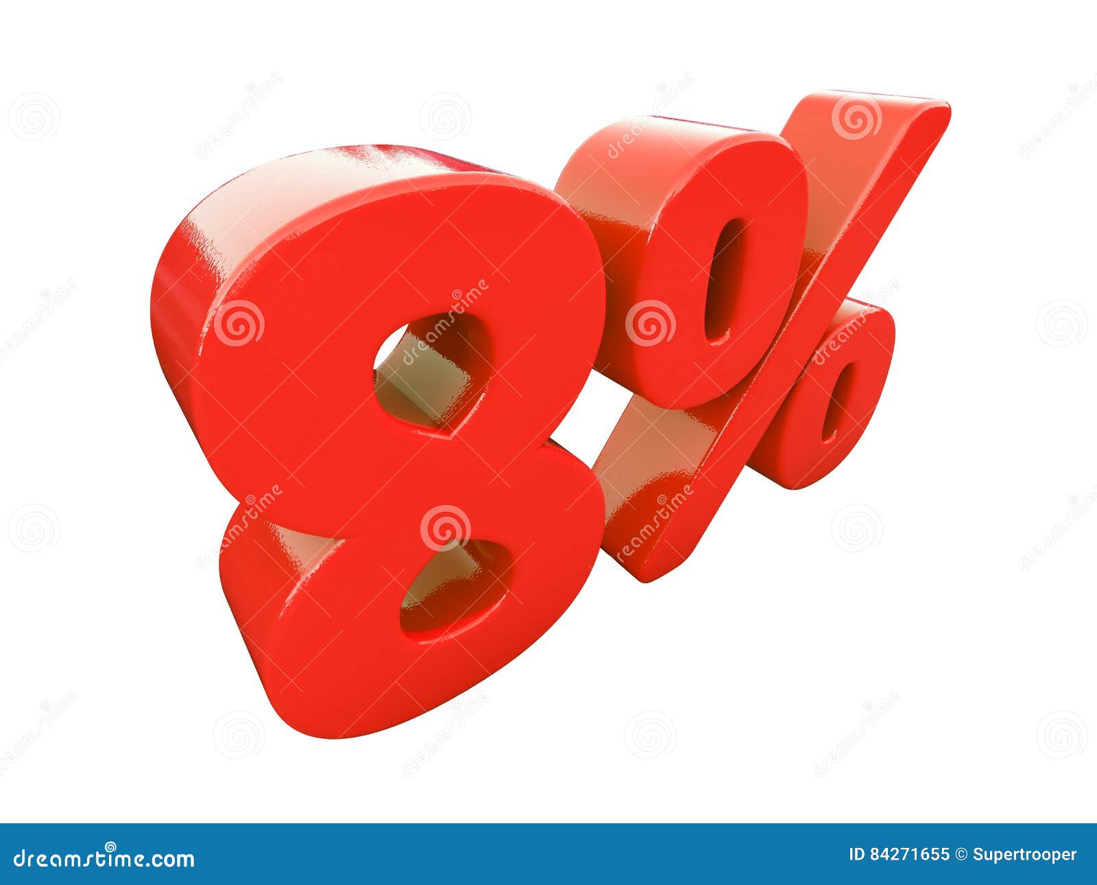 Red Percent Sign Isolated stock illustration. Illustration of sale ...