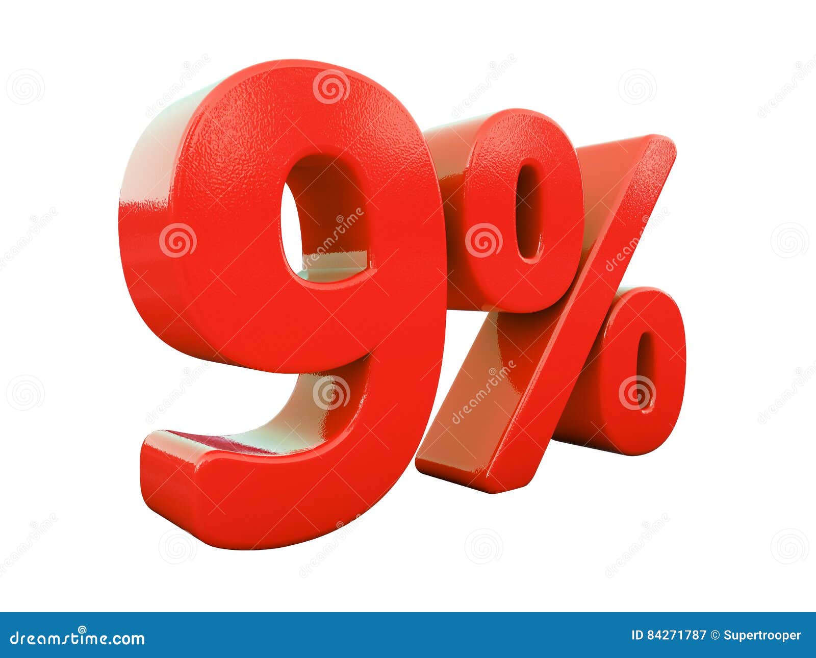 Red Percent Sign Isolated stock illustration. Illustration of numeral ...