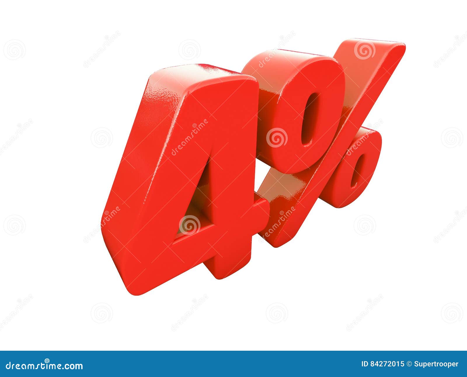 Red Percent Sign Isolated stock image. Image of sticker - 84272015