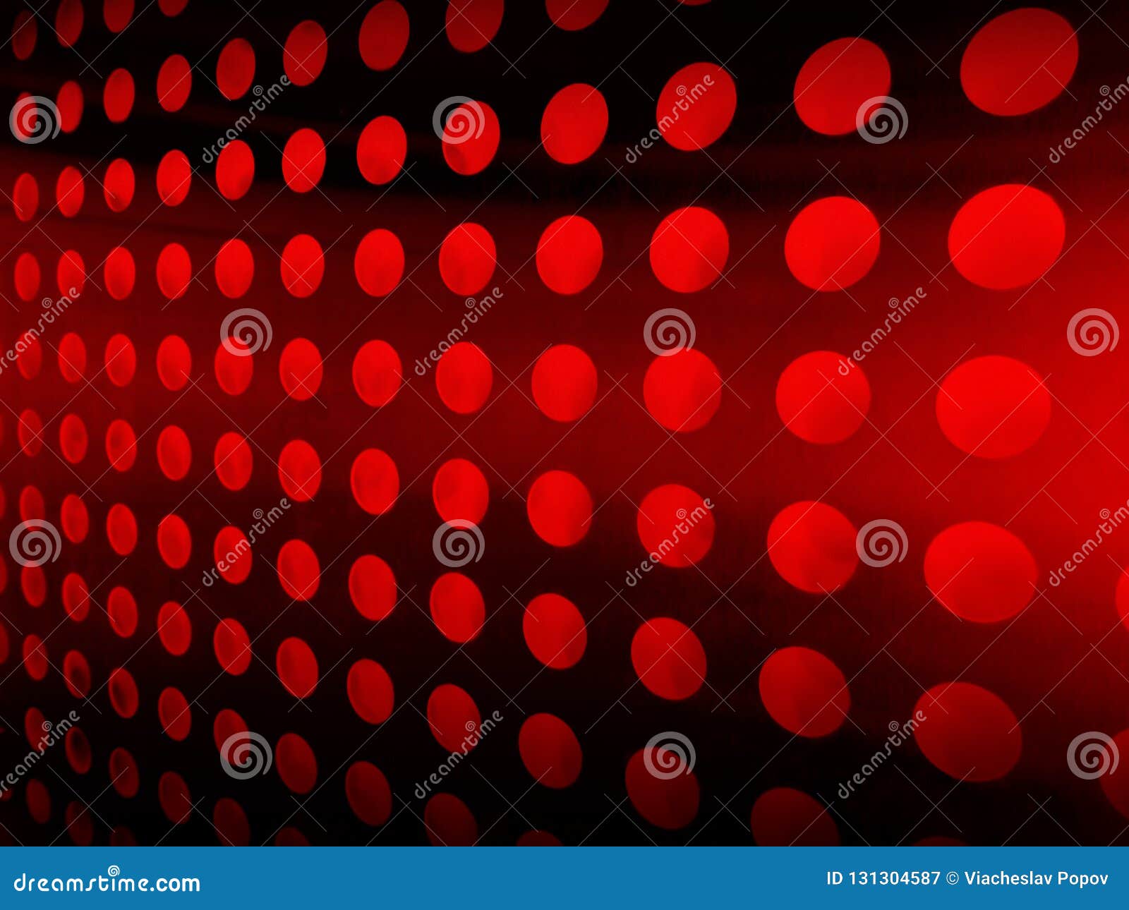 Red Perforated Steel Sheet, Stock Image - Image of shiny, industrial ...