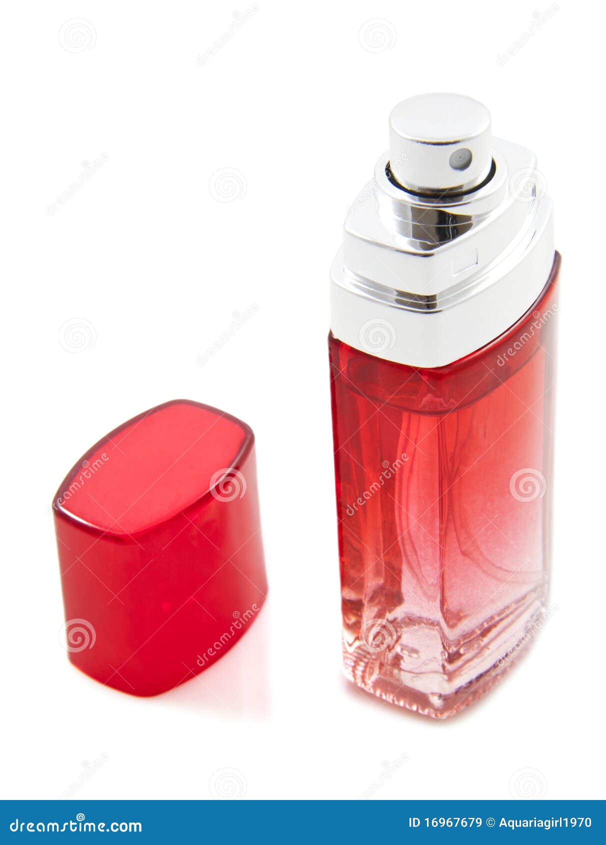 Red perfume stock image. Image of spray, present, female - 16967679
