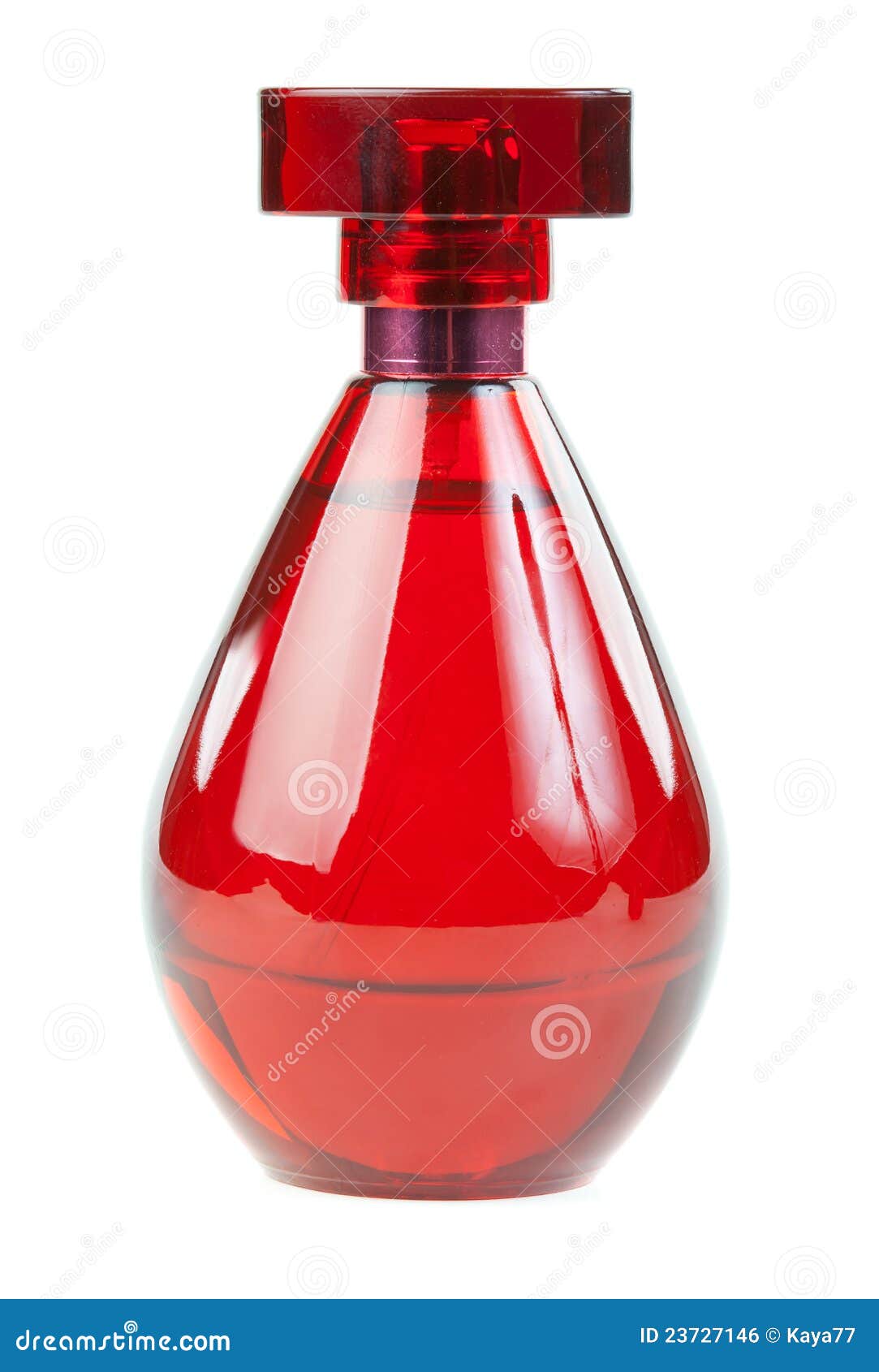 Red perfume bottle stock photo. Image of liquid, container - 23727146