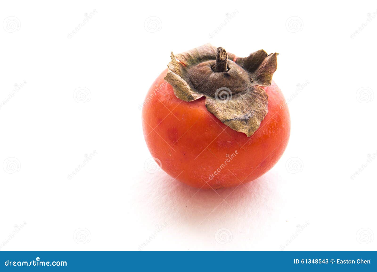 Red persimmon stock image. Image of asia, dish, diet - 61348543