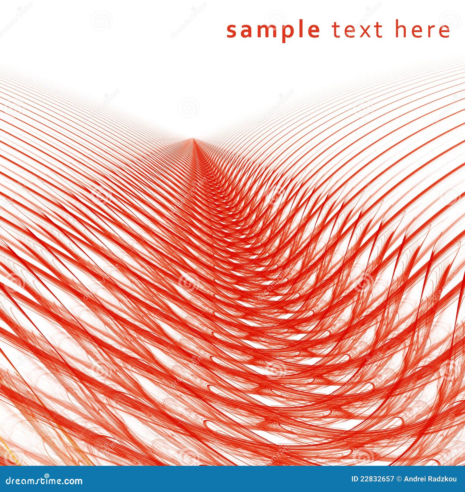 Red Perspective Abstraction Stock Illustration - Illustration of copy ...