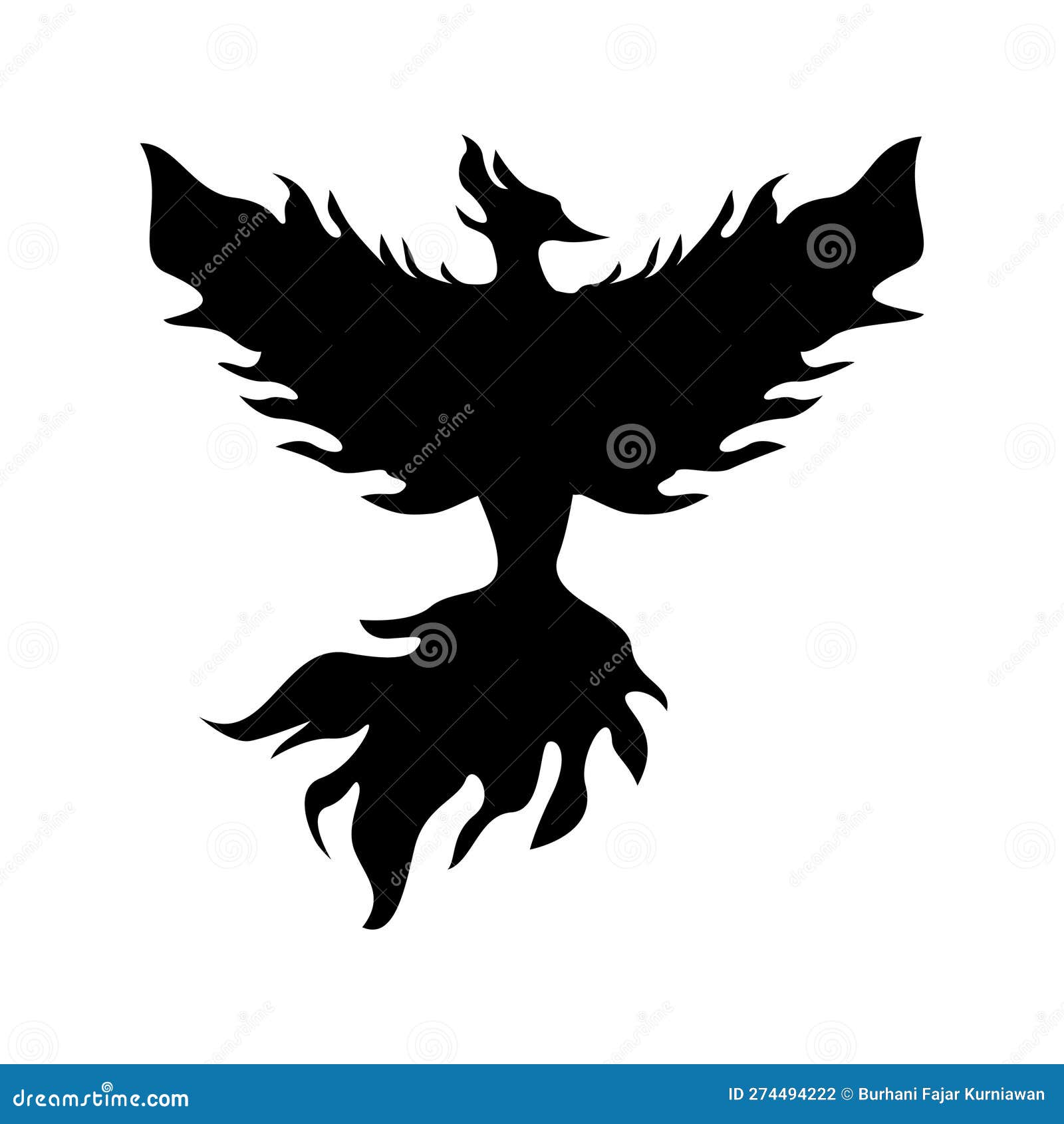Red Phoenix Silhouette Logo Design Stock Vector - Illustration of ... Red Phoenix Silhouette Logo Design Stock Vector - Illustration of ...