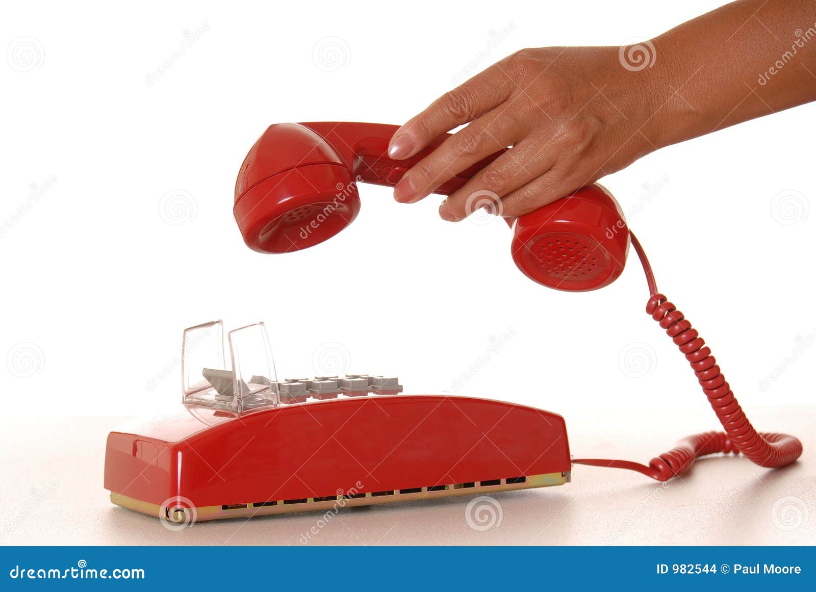 Red Phone 6 stock photo. Image of speak, isolated, reaching - 982544