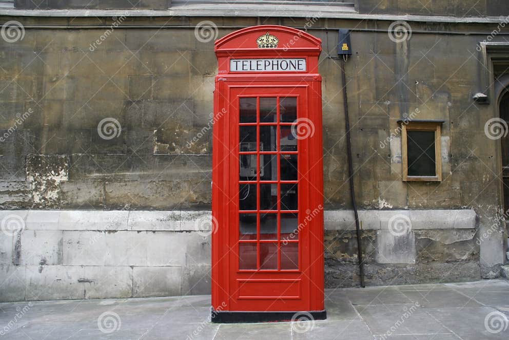 Red_phone stock image. Image of glass, famous, telephone - 698495