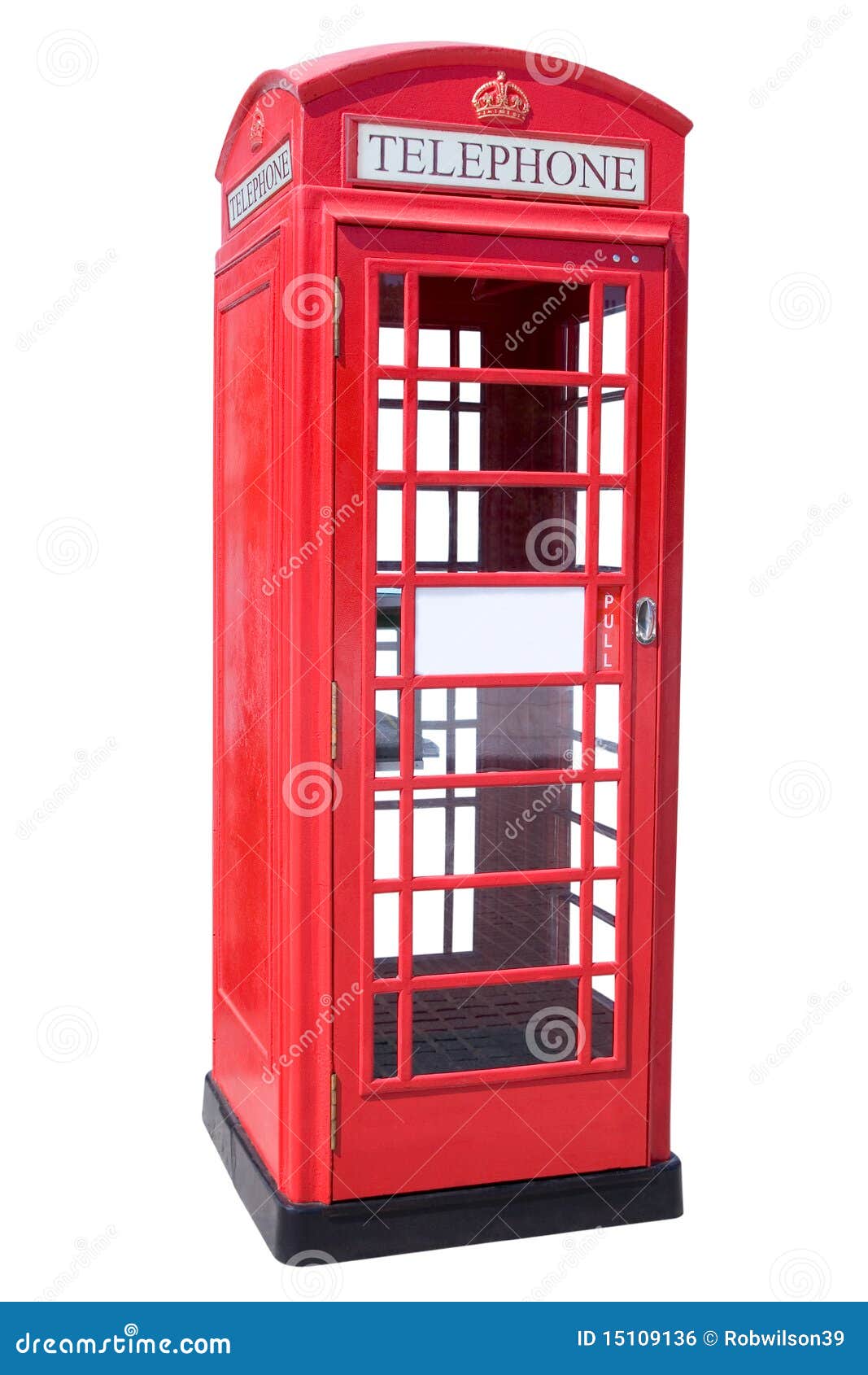 Red Phone Booth stock photo. Image of background, global - 15109136