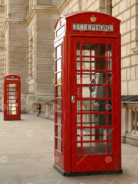 Red Phone Box stock photo. Image of service, booth, public - 10247714