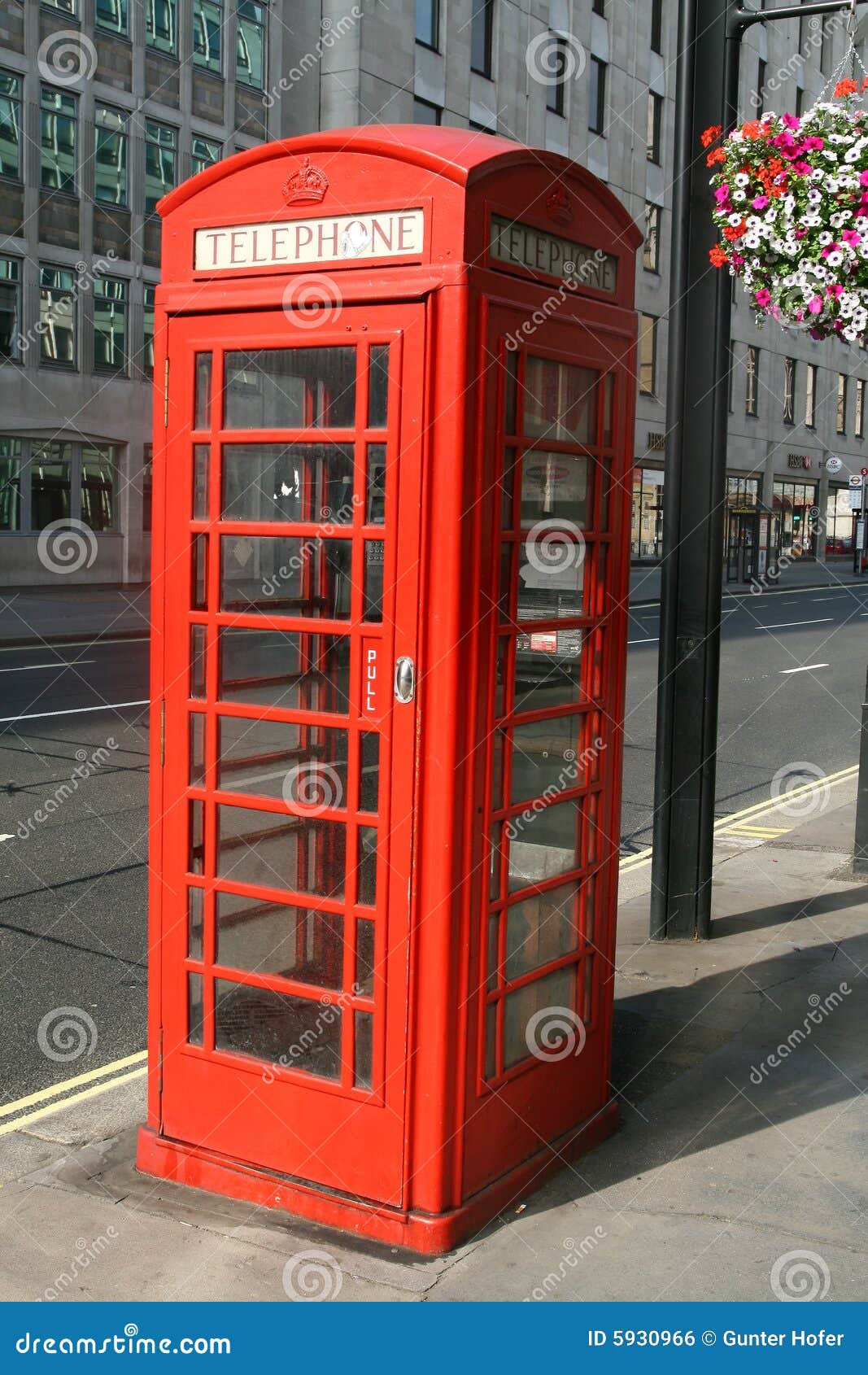 Red phone box stock photo. Image of street, road, pavement - 5930966