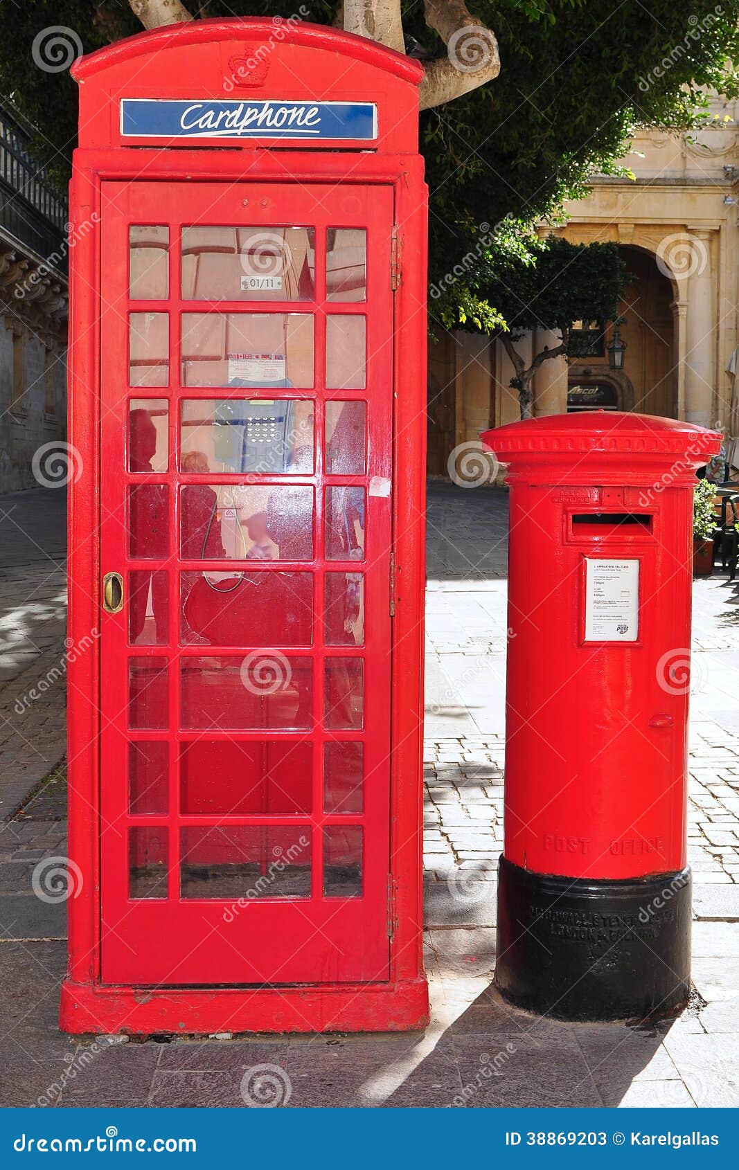 Red phone box stock image. Image of phone, telephone - 38869203