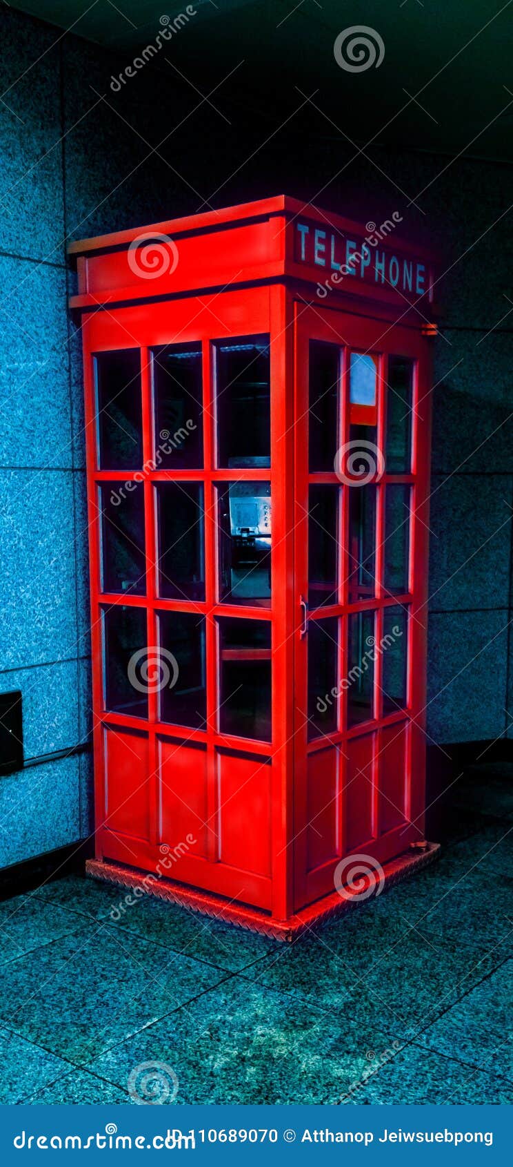 Red phone box stock photo. Image of color, public, phone - 110689070