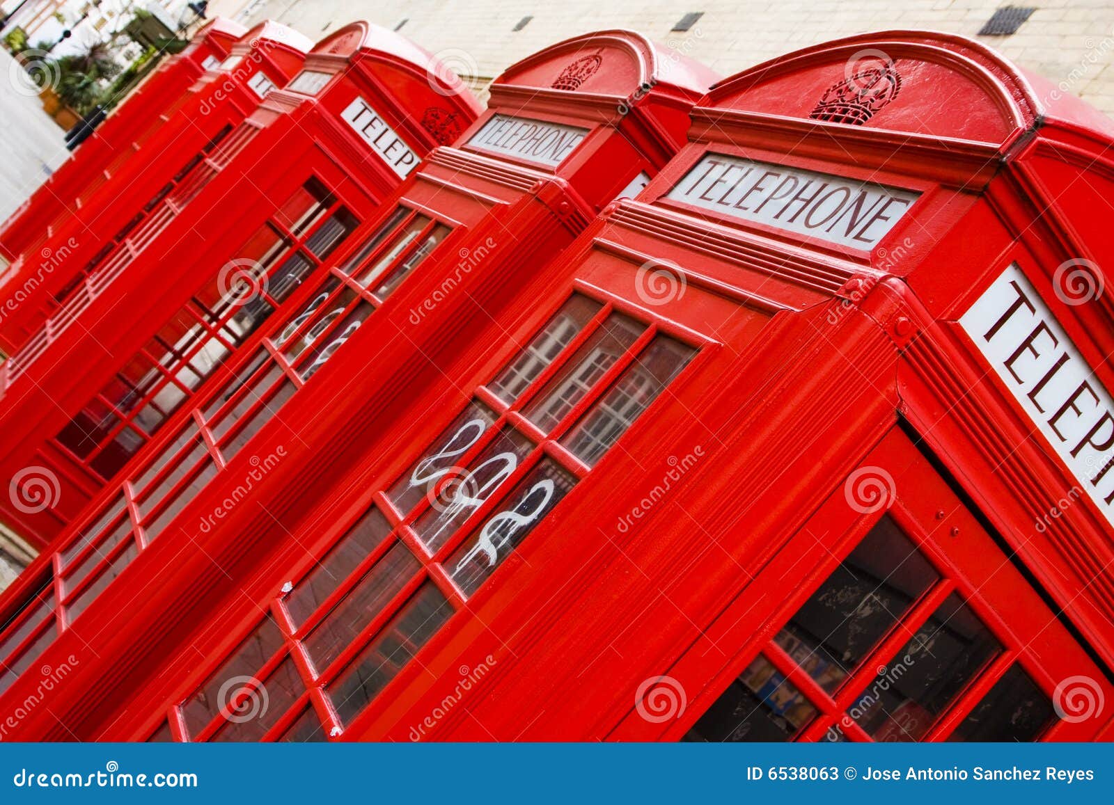Red phone boxes stock image. Image of fashion, phone, outdoors - 6538063