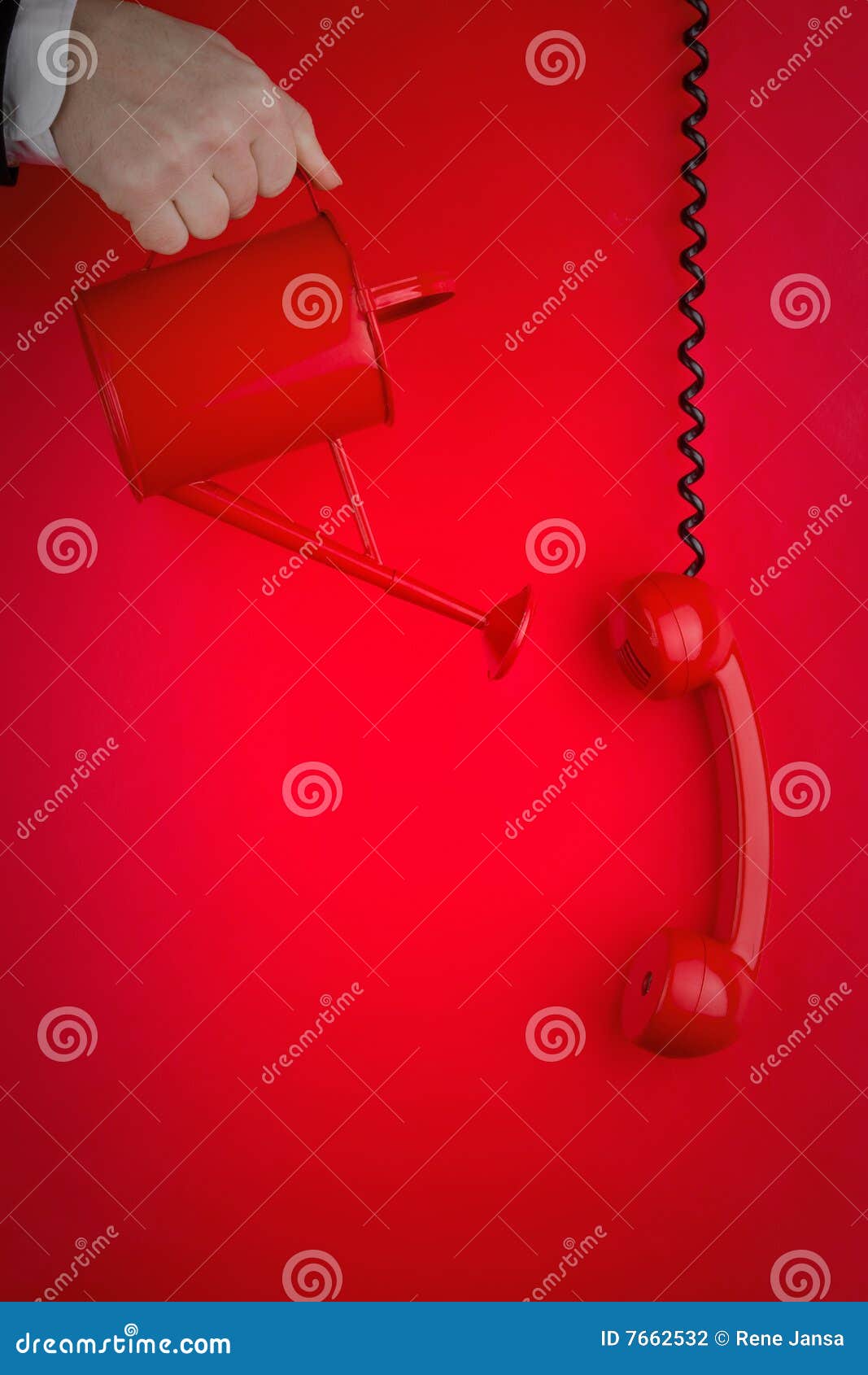 Red phone and wall stock photo. Image of fire, color, corc - 7662532