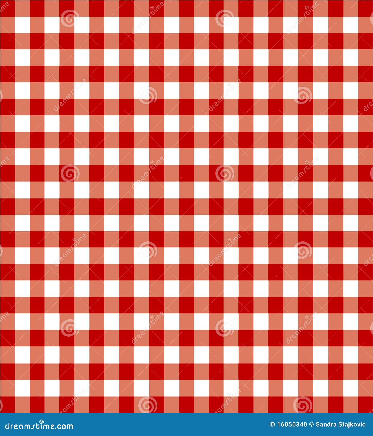 Red picnic cloth stock vector. Illustration of easy, picnic - 16050340