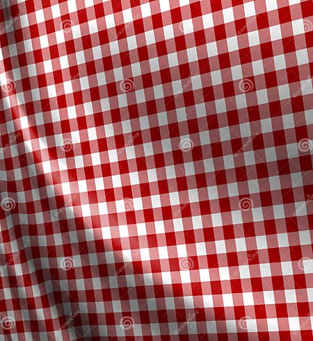 Red picnic cloth texture stock illustration. Illustration of basket ...