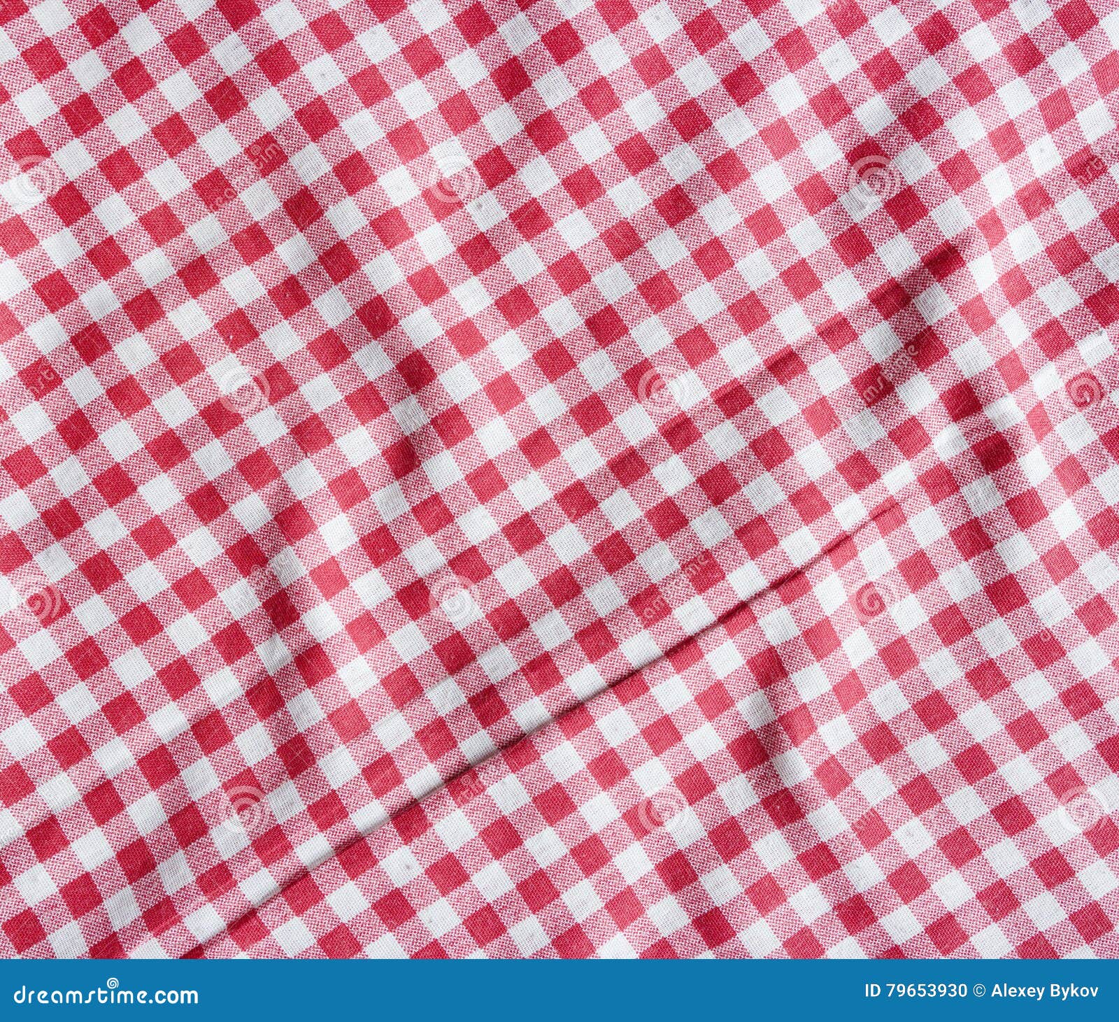 Red picnic tablecloth. stock photo. Image of blanket - 79653930
