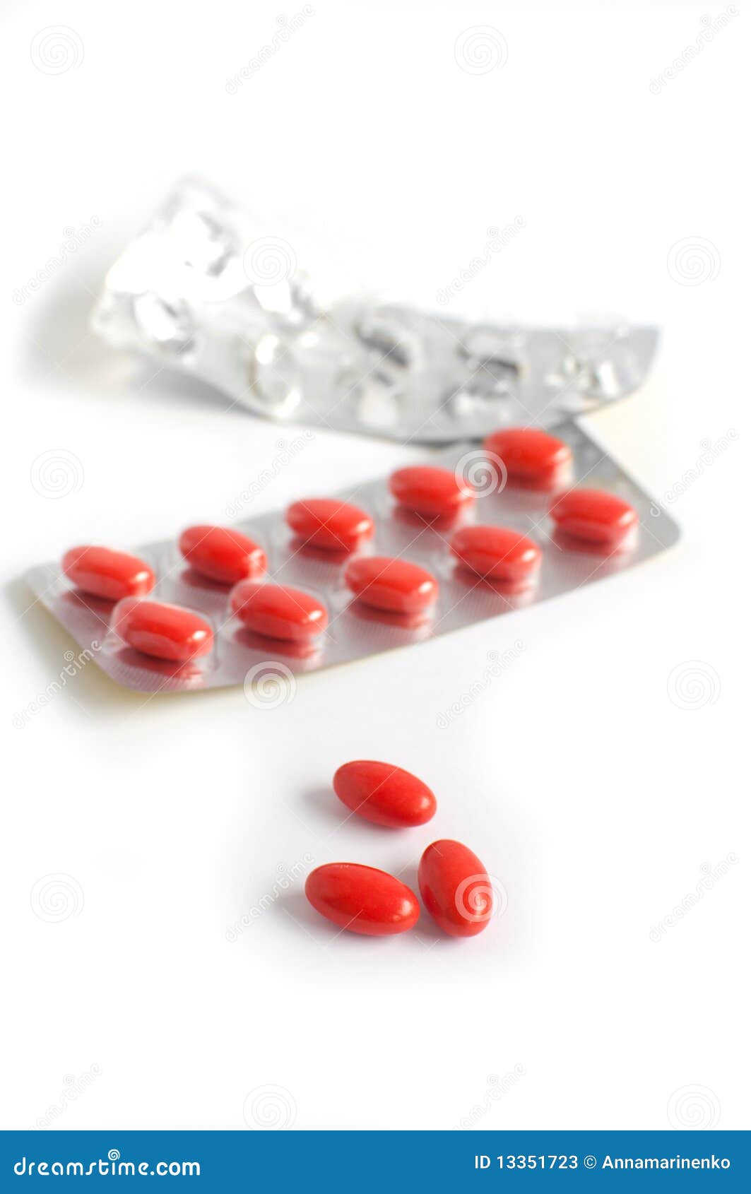 Red pills stock illustration. Illustration of multi, addiction - 13351723
