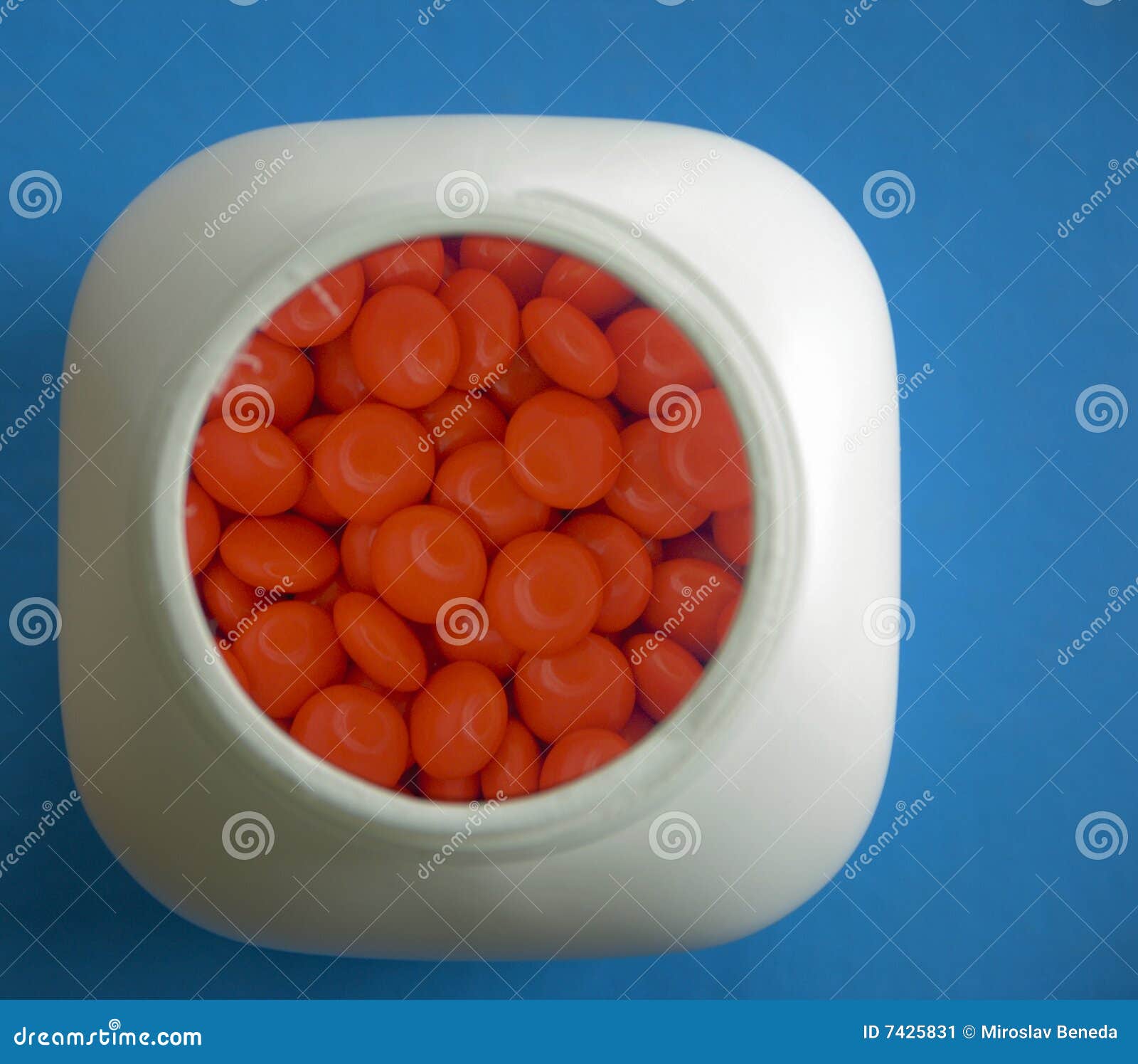 Red pills stock image. Image of painkiller, care, healthy - 7425831