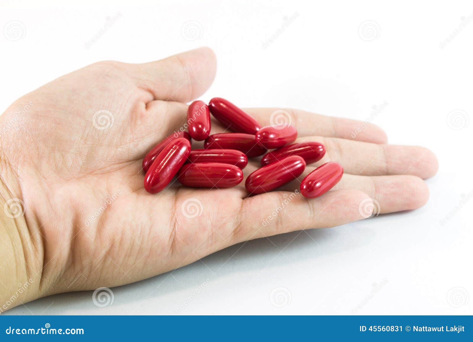Red pills stock image. Image of healthy, emotional, addiction - 45560831