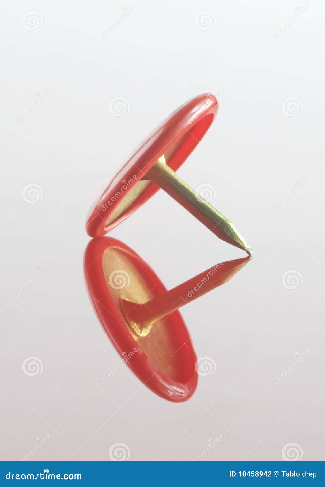 Red pin stock photo. Image of office, straight, drawing - 10458942