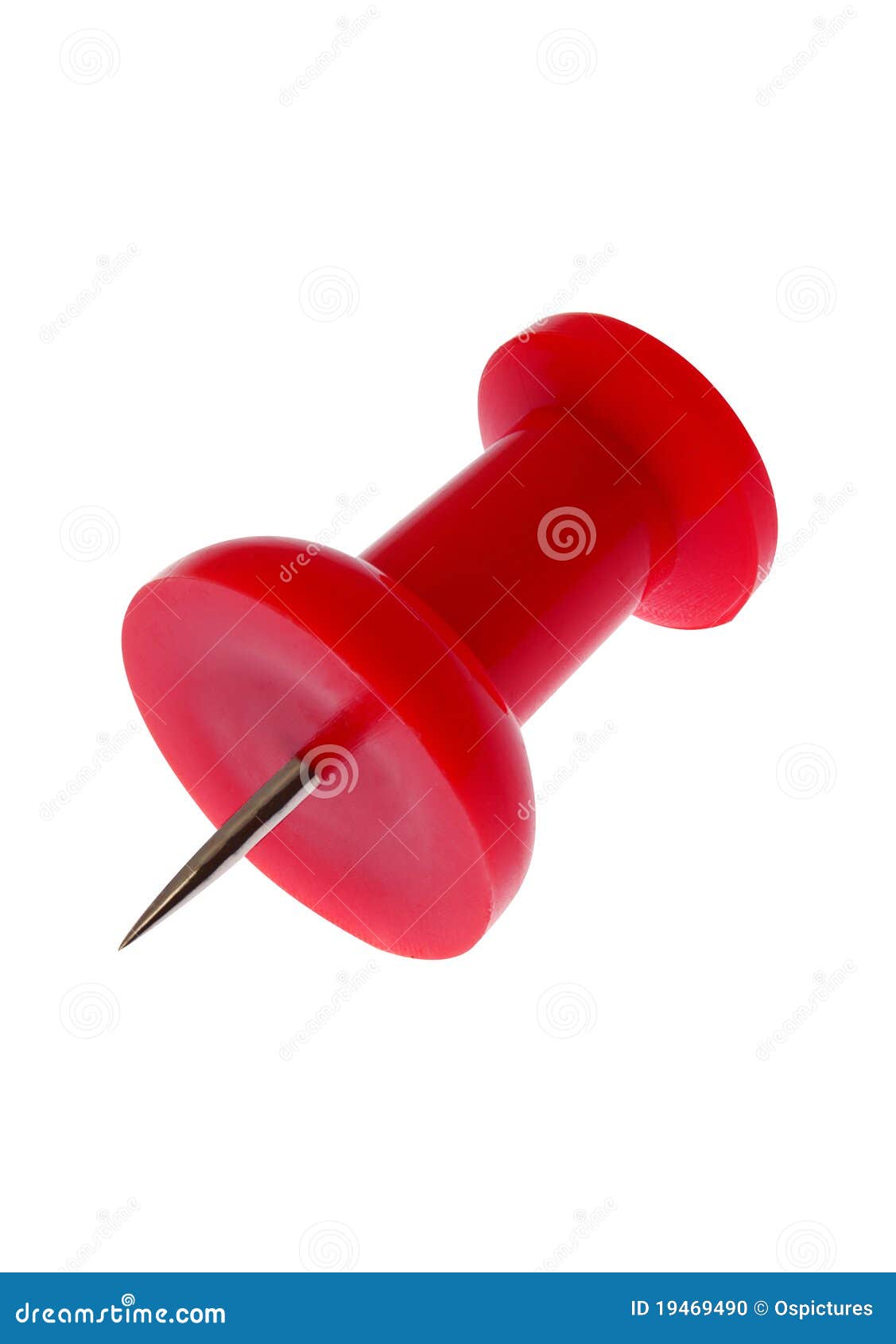 Red Pin stock photo. Image of macro, needle, sharp, plastic - 19469490