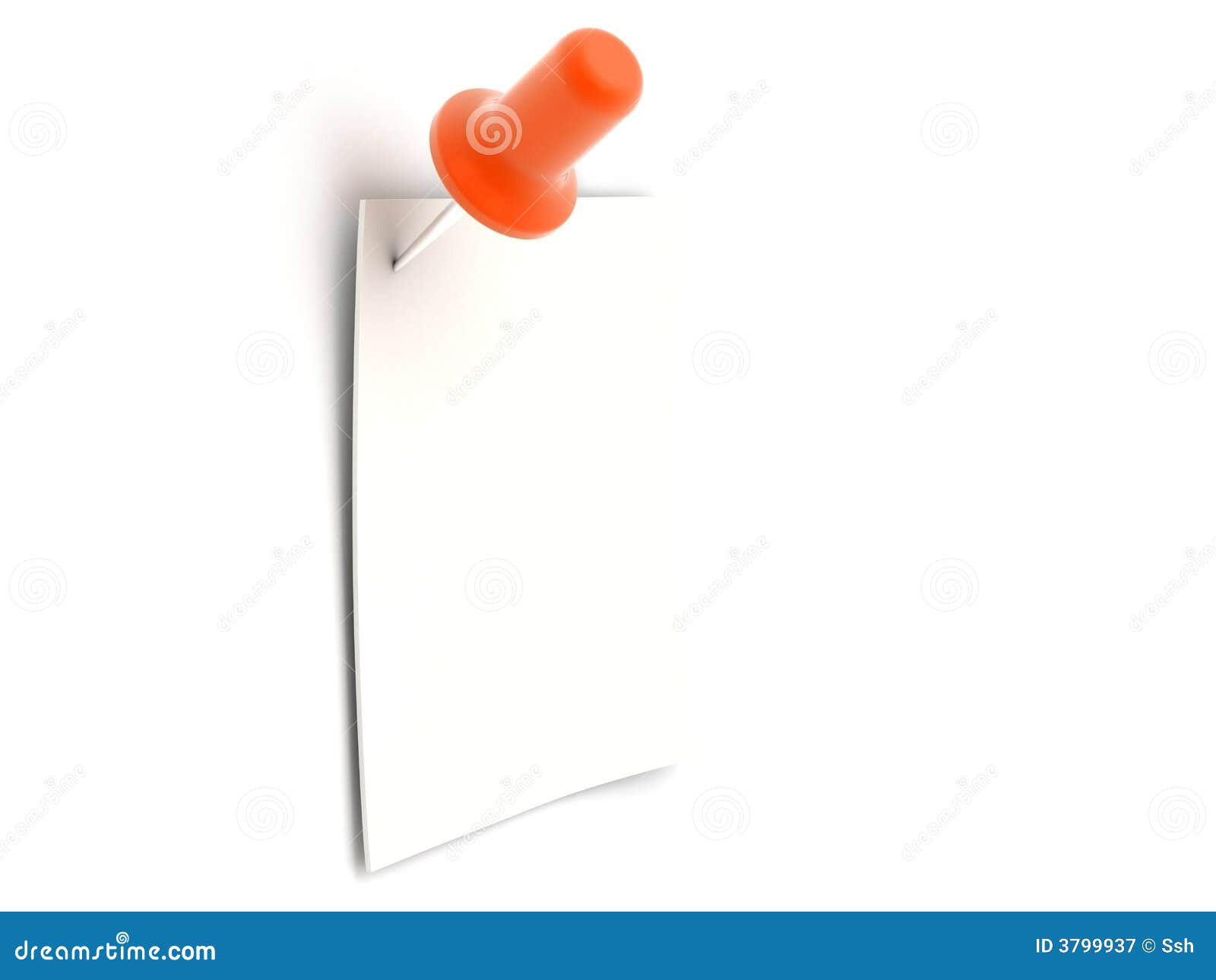 Red pin stock illustration. Illustration of metallic, attach - 3799937