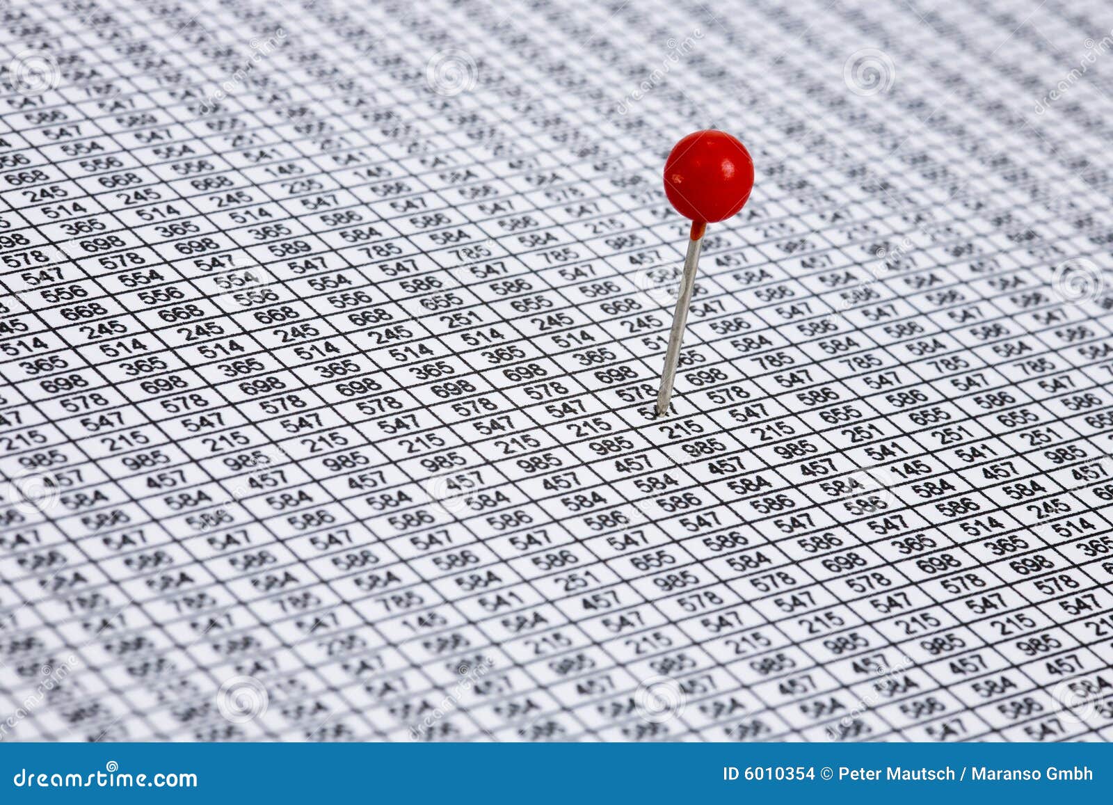 Red pin stock photo. Image of focus, spreadsheet, choose - 6010354