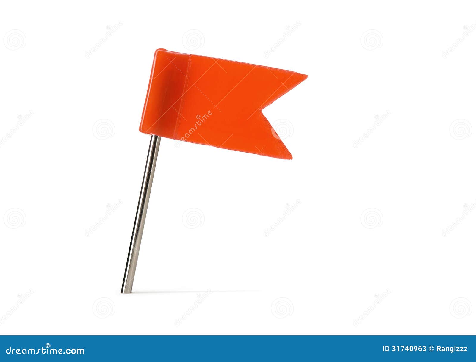 Red pin flag stock image. Image of element, object, blank - 31740963
