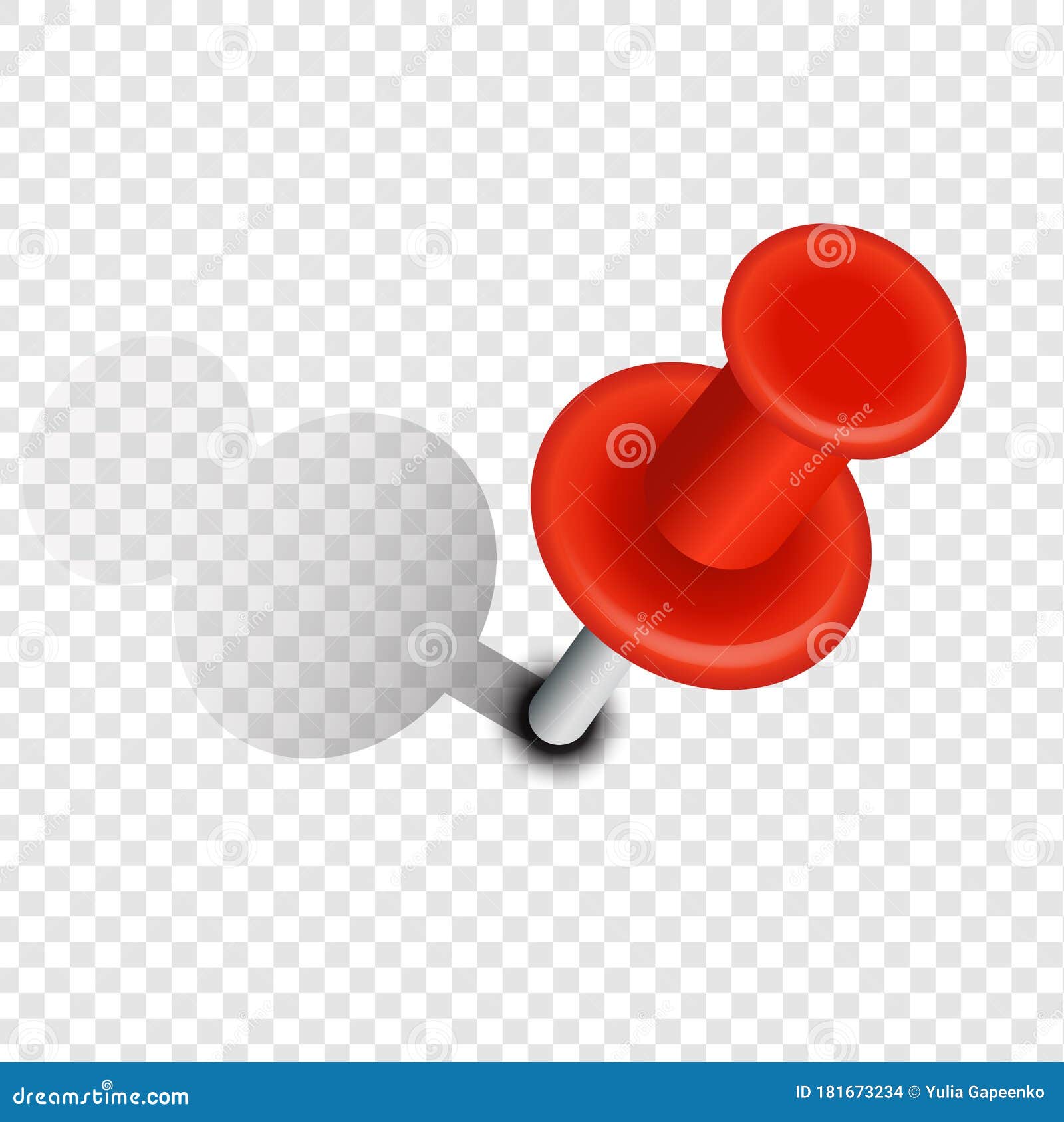 Red Pin Sign Vector Illustration Stock Illustration - Illustration of ...