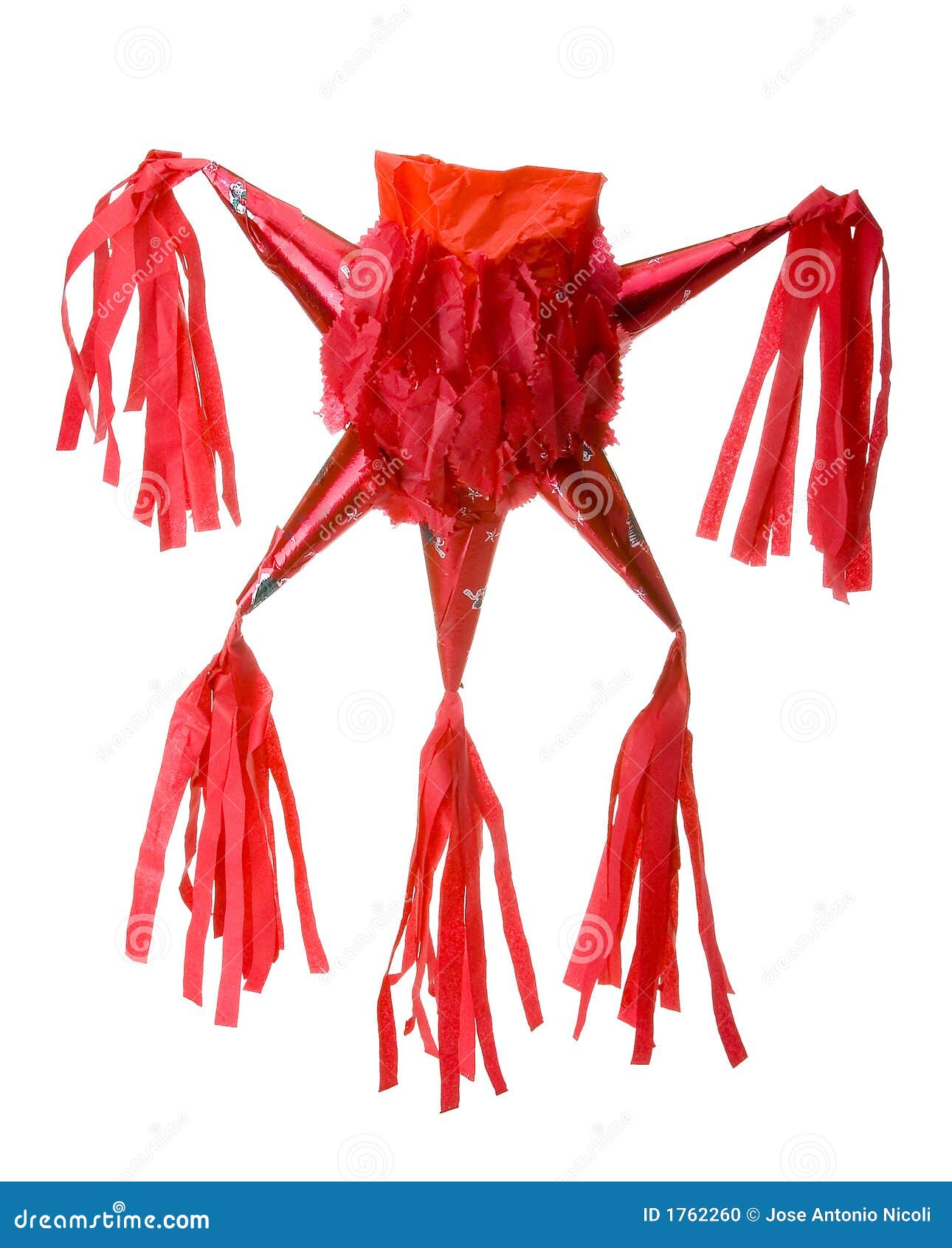 Red pinata stock photo. Image of funny, occasion, latinamerican - 1762260