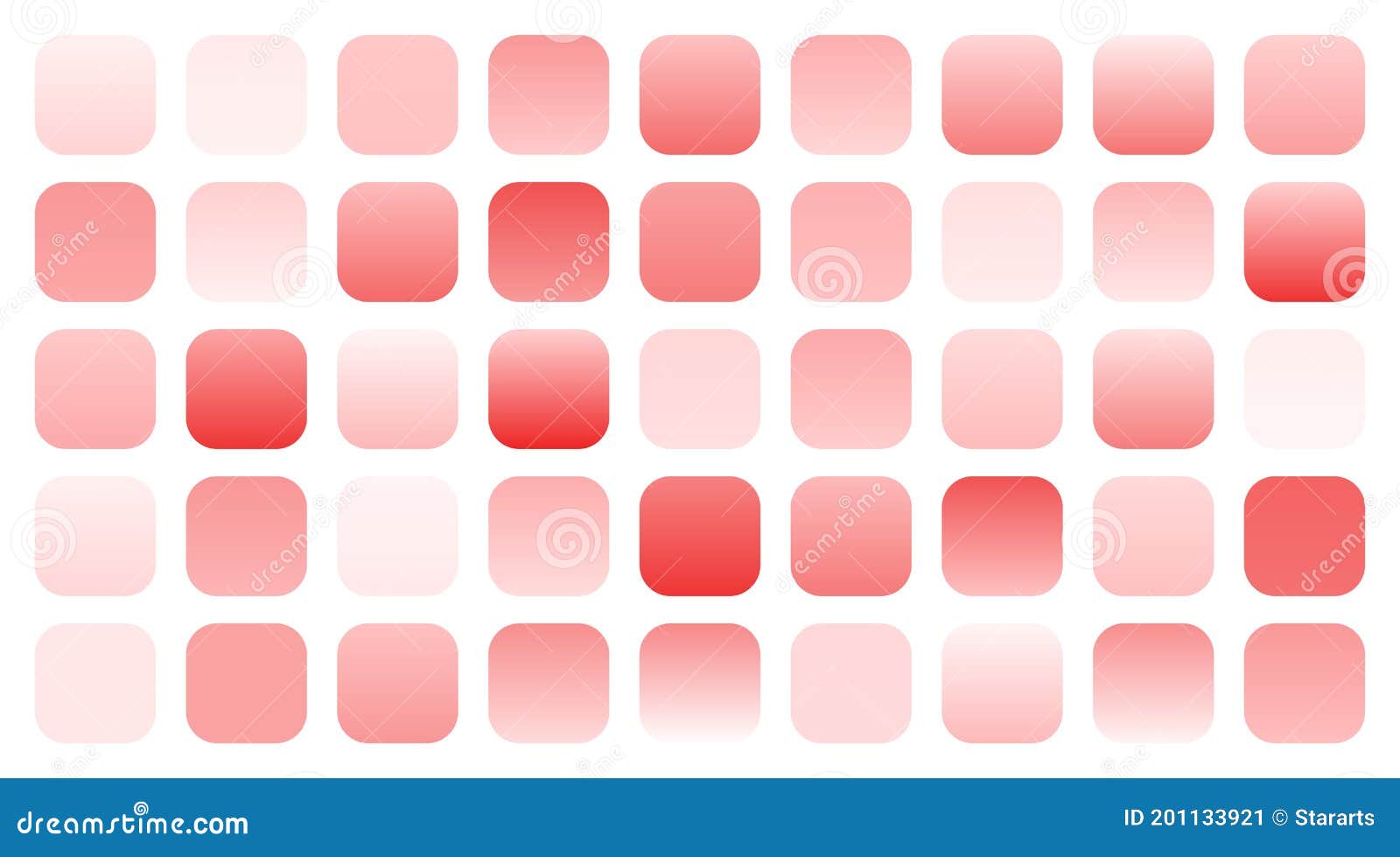 Red Pink Gradients Swatches Backgorund Big Set Stock Vector ...