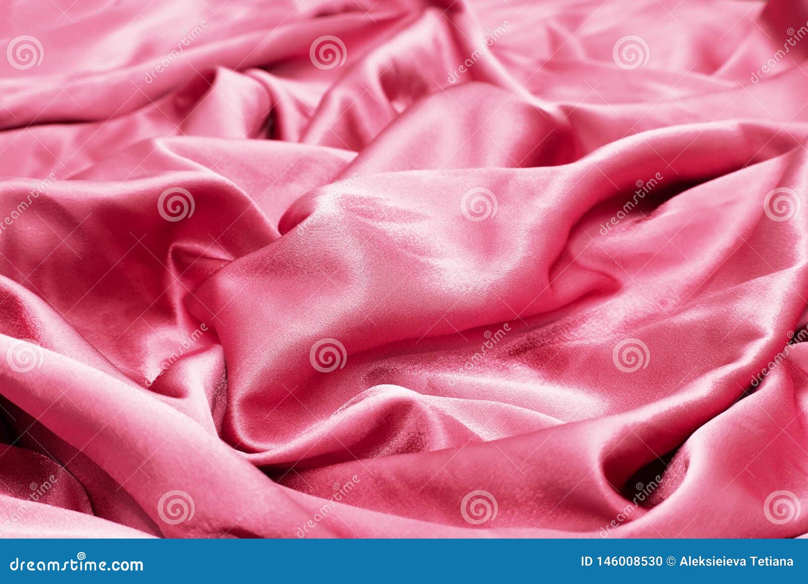 Red or Pink Silk Drapery and Upholstery Fabric from the Courtyard Stock ...