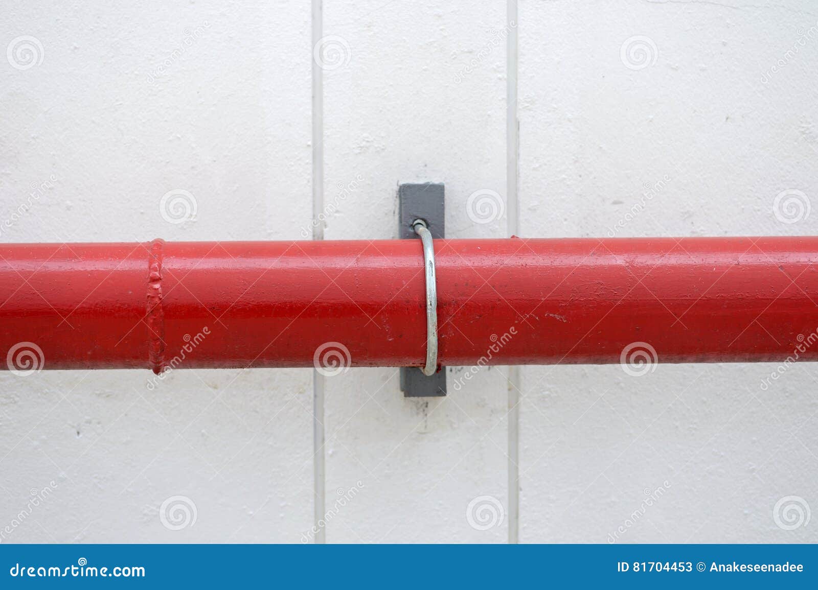 Red pipe stock image. Image of industrial, building, energy - 81704453