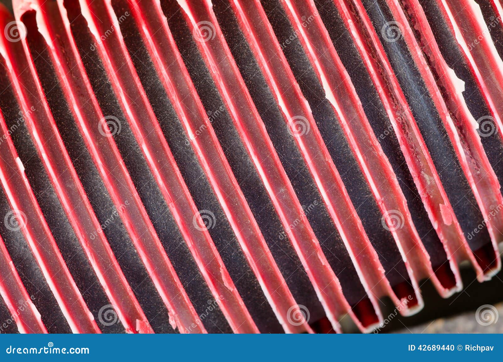 Red pipe stock photo. Image of design, engineering, line - 42689440