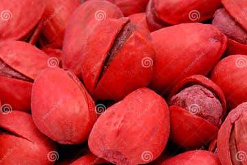 Red Pistachios 1 stock image. Image of pistachios, food - 1179147