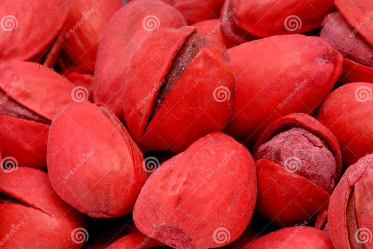Red Pistachios 1 stock image. Image of pistachios, food - 1179147