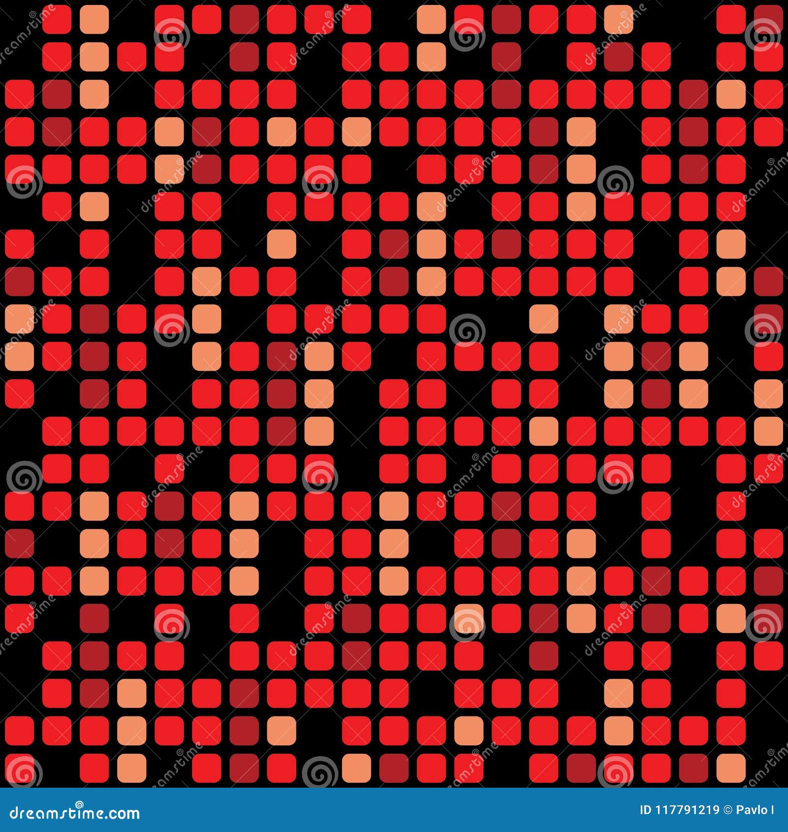 Red Pixel Background - Vector Stock Illustration - Illustration of ...