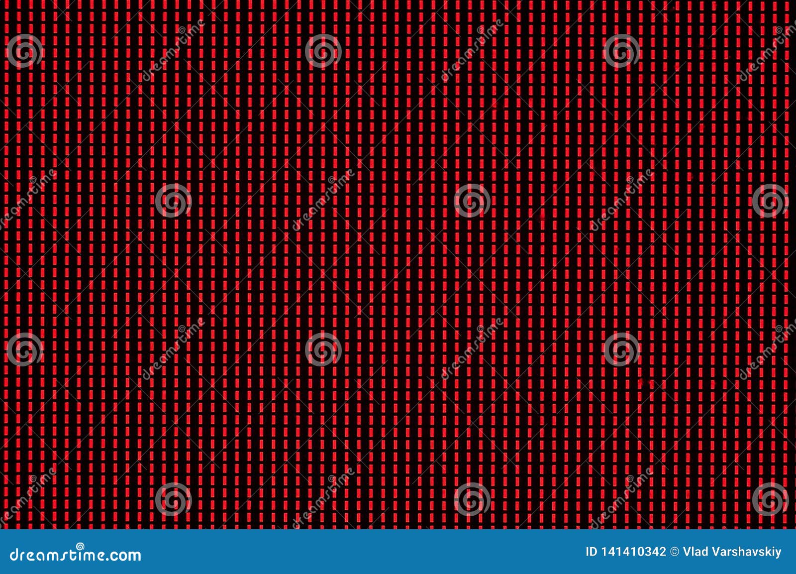 Red Pixels Lit on Computer Monitor Stock Illustration - Illustration of ...
