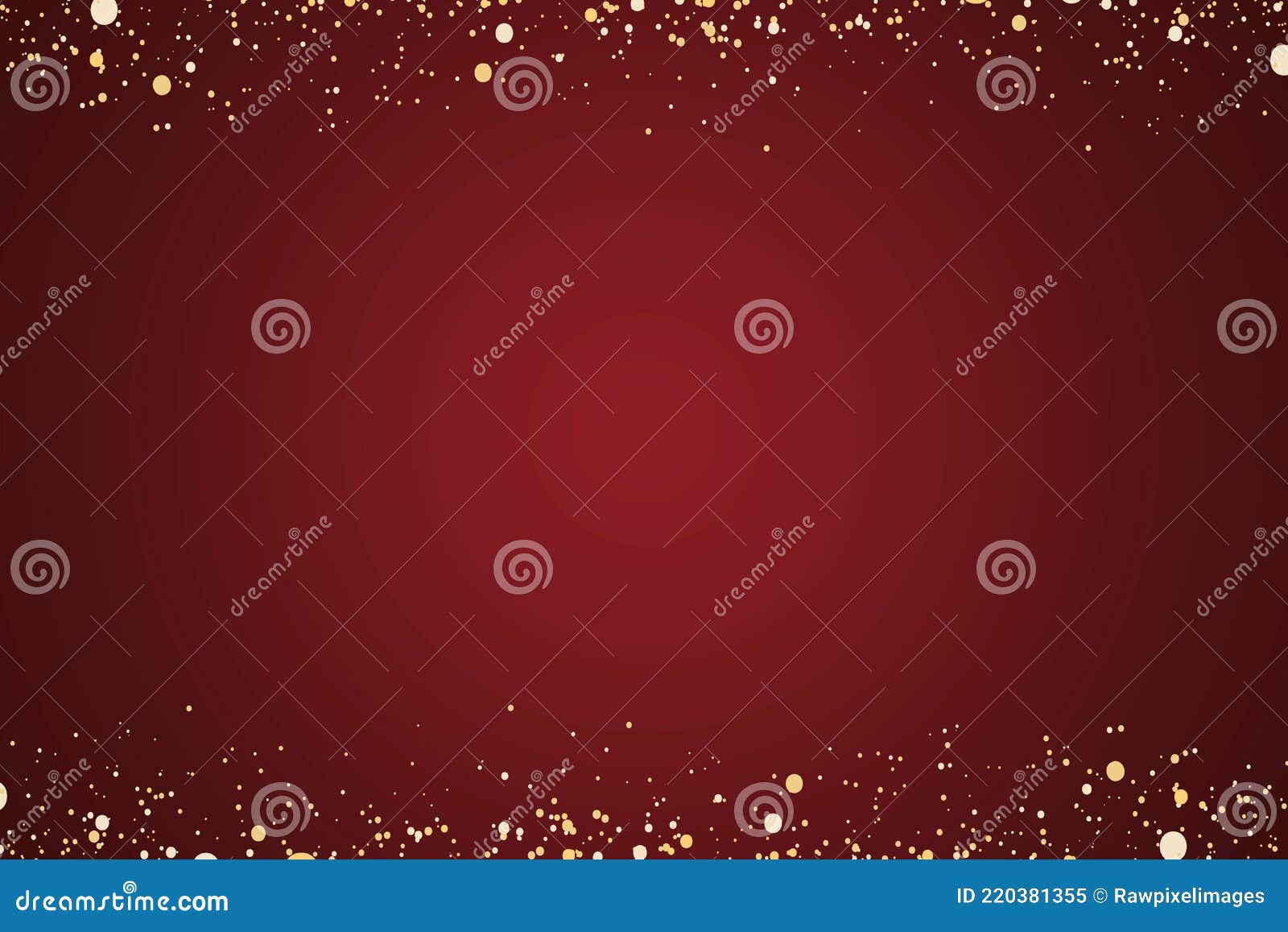 Red Plain Background with Gold Glittery Stock Illustration ...
