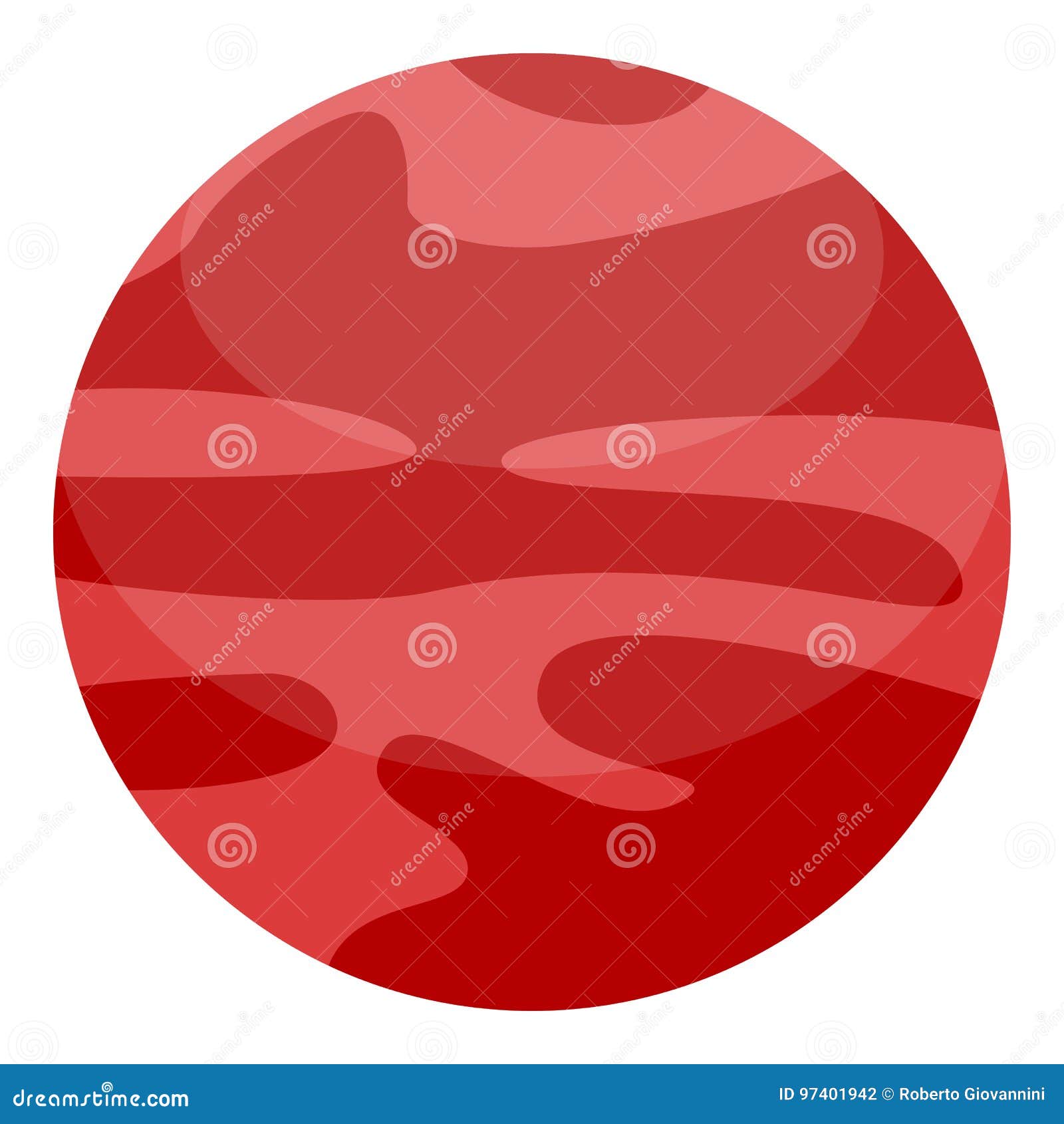 Red Planet Flat Icon Isolated on White Stock Vector - Illustration of ... Red Planet Flat Icon Isolated on White Stock Vector - Illustration of ...