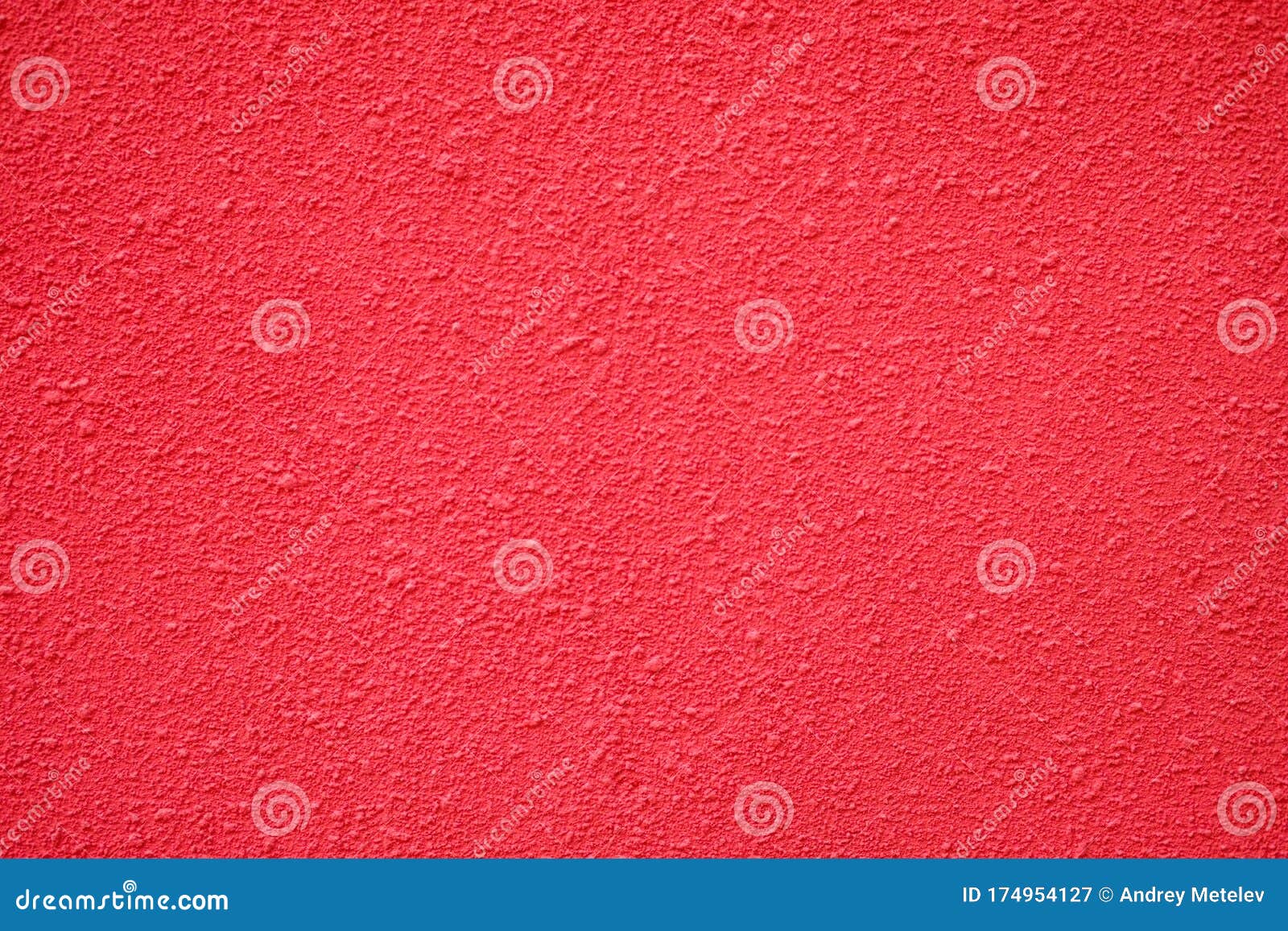 Red Plaster Texture on the Wall in a Fine Rough Surface Stock Image ...
