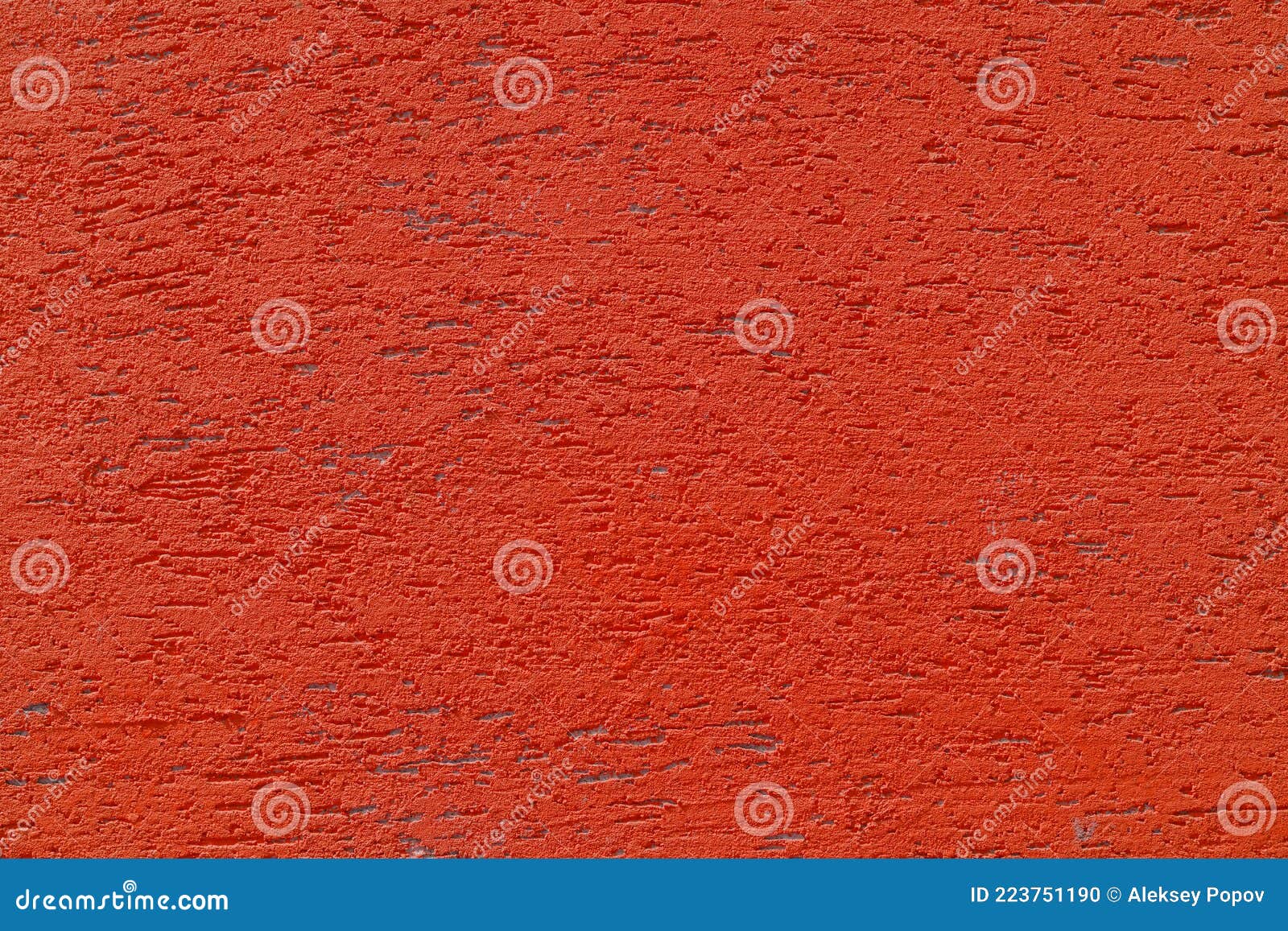 Red Plaster Wall of a Building. Stock Photo - Image of interior, rough ...