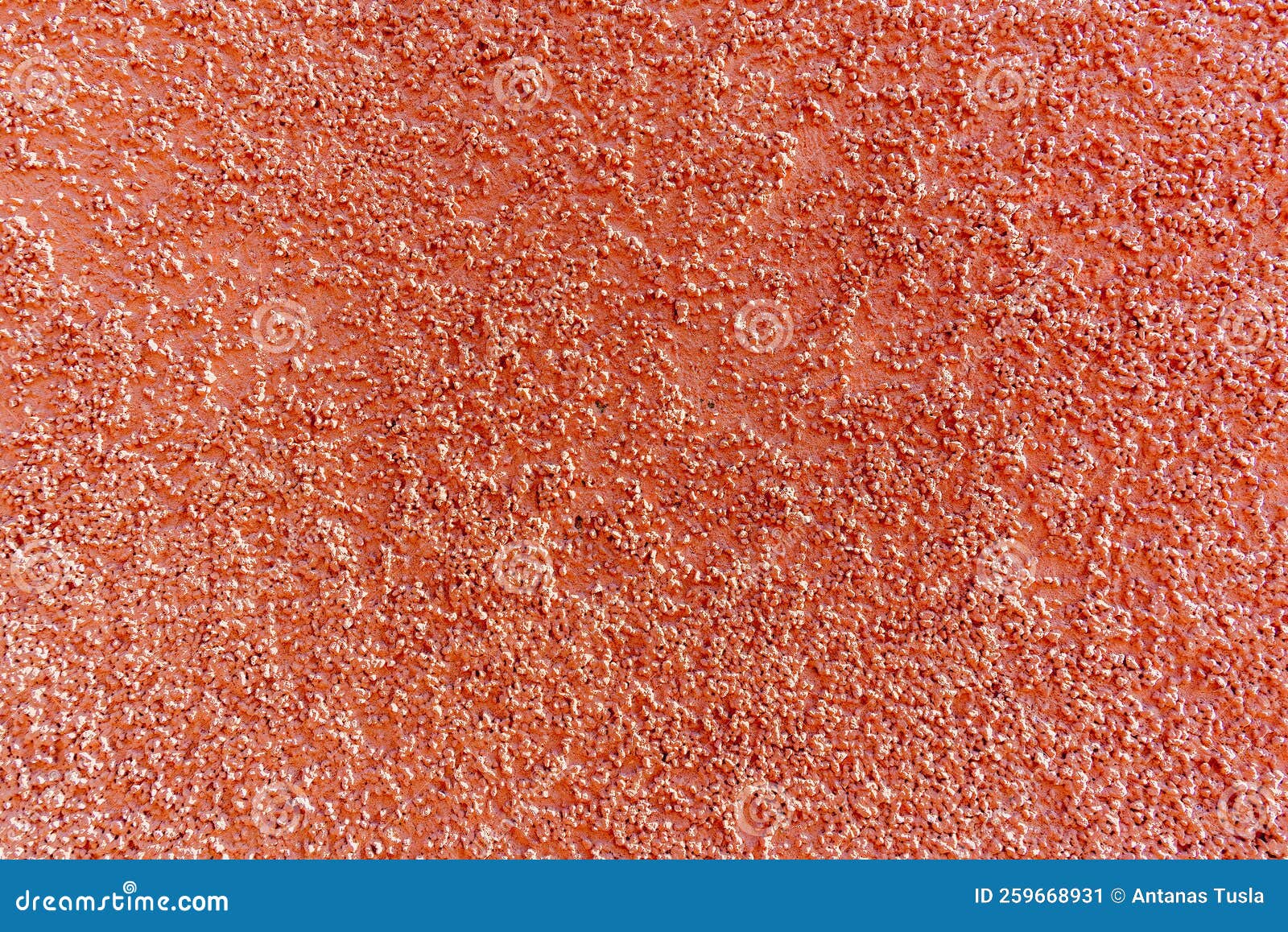 Red Plaster Wall with Rough Surface Close Up Stock Image - Image of ...