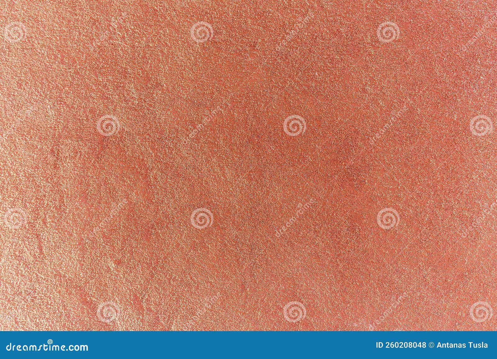 A Red Plaster Wall with a Rough Surface in Daylight Stock Photo - Image ...